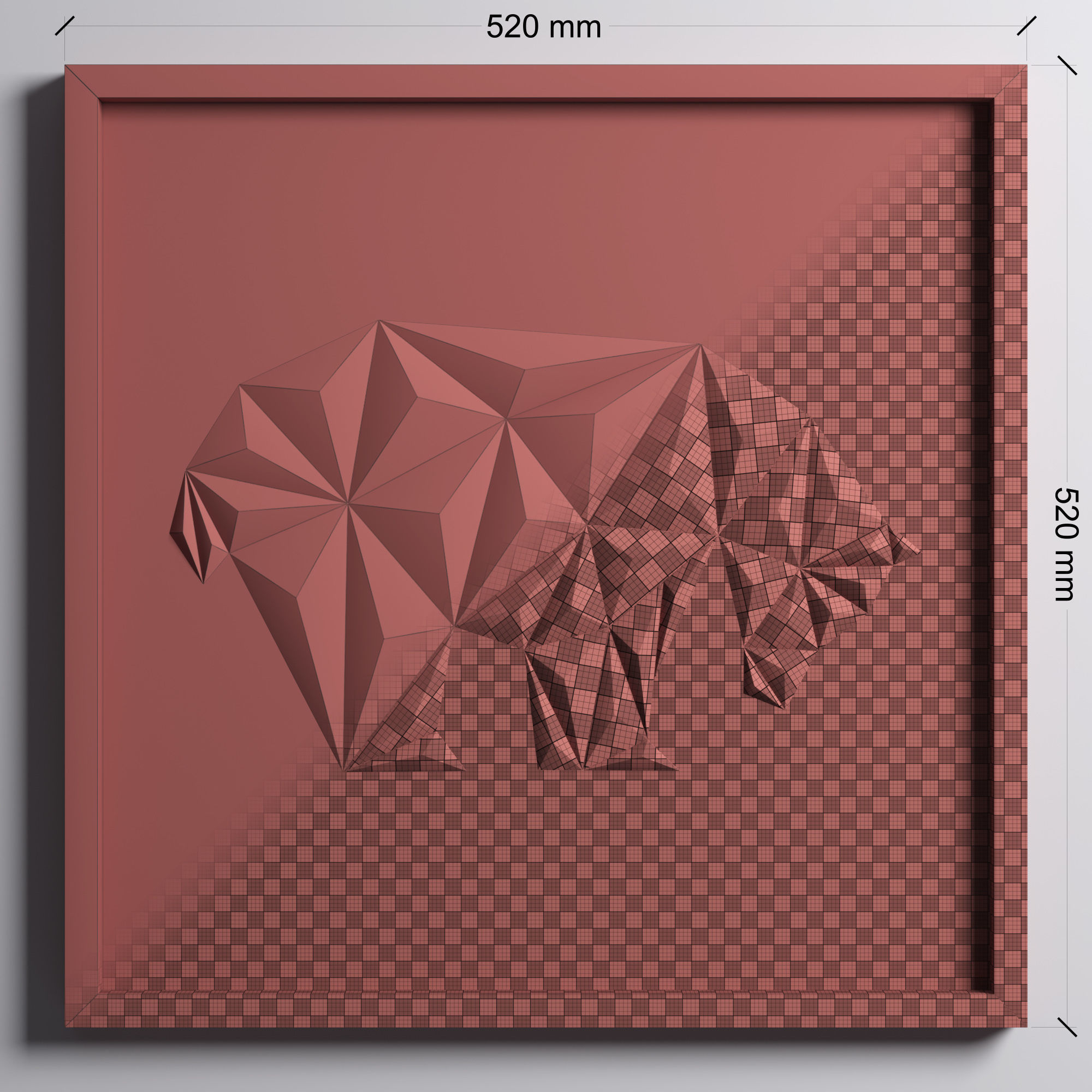 Paper ArtWork 14 3D model | CGTrader