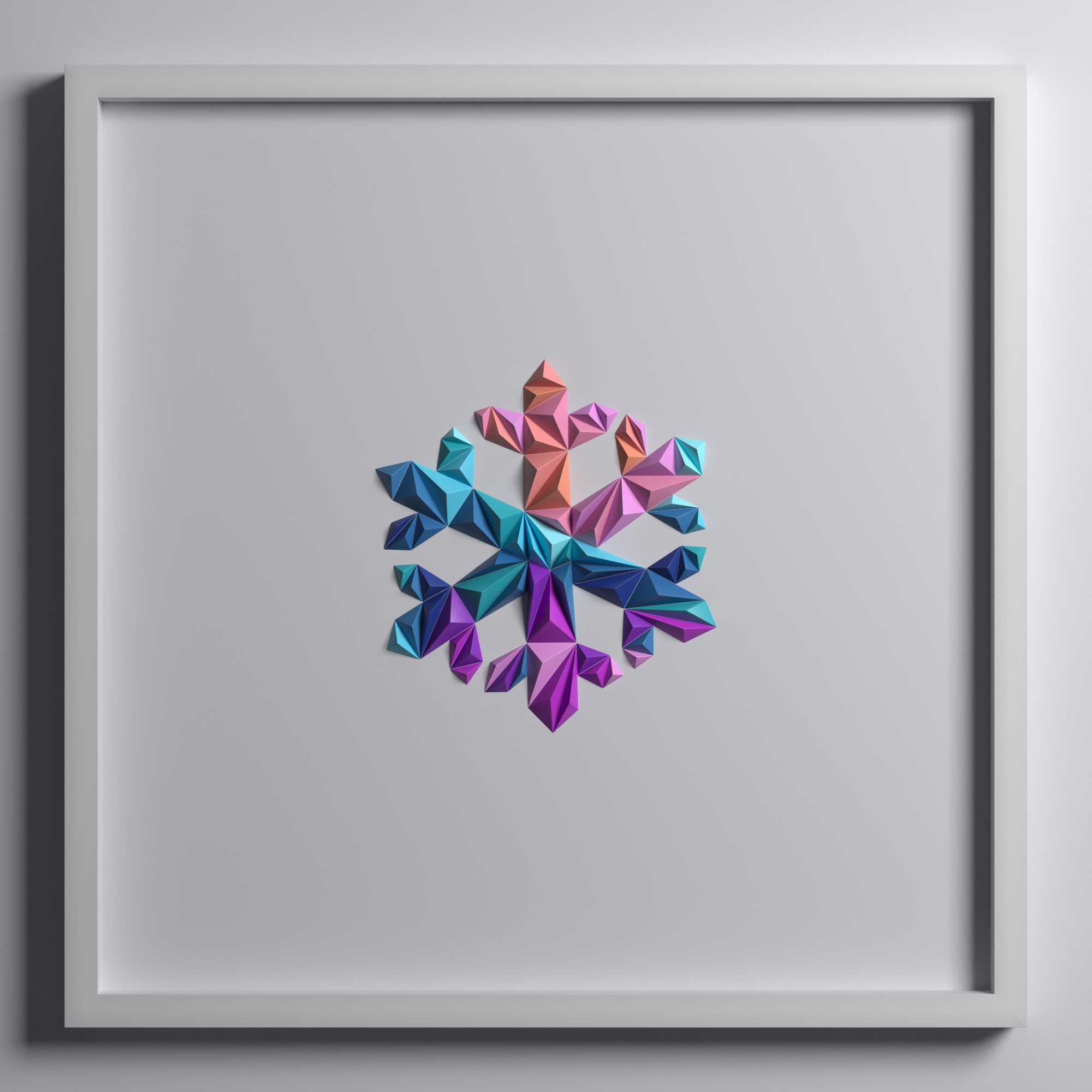 Paper ArtWork 14 3D model | CGTrader