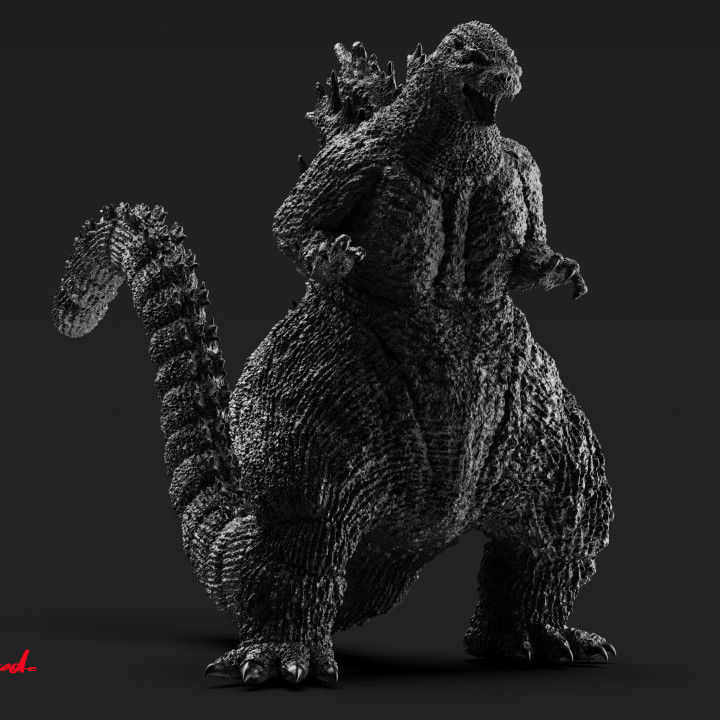 Godzilla 1995 Full Body H30cm free 3D model 3D printable | CGTrader