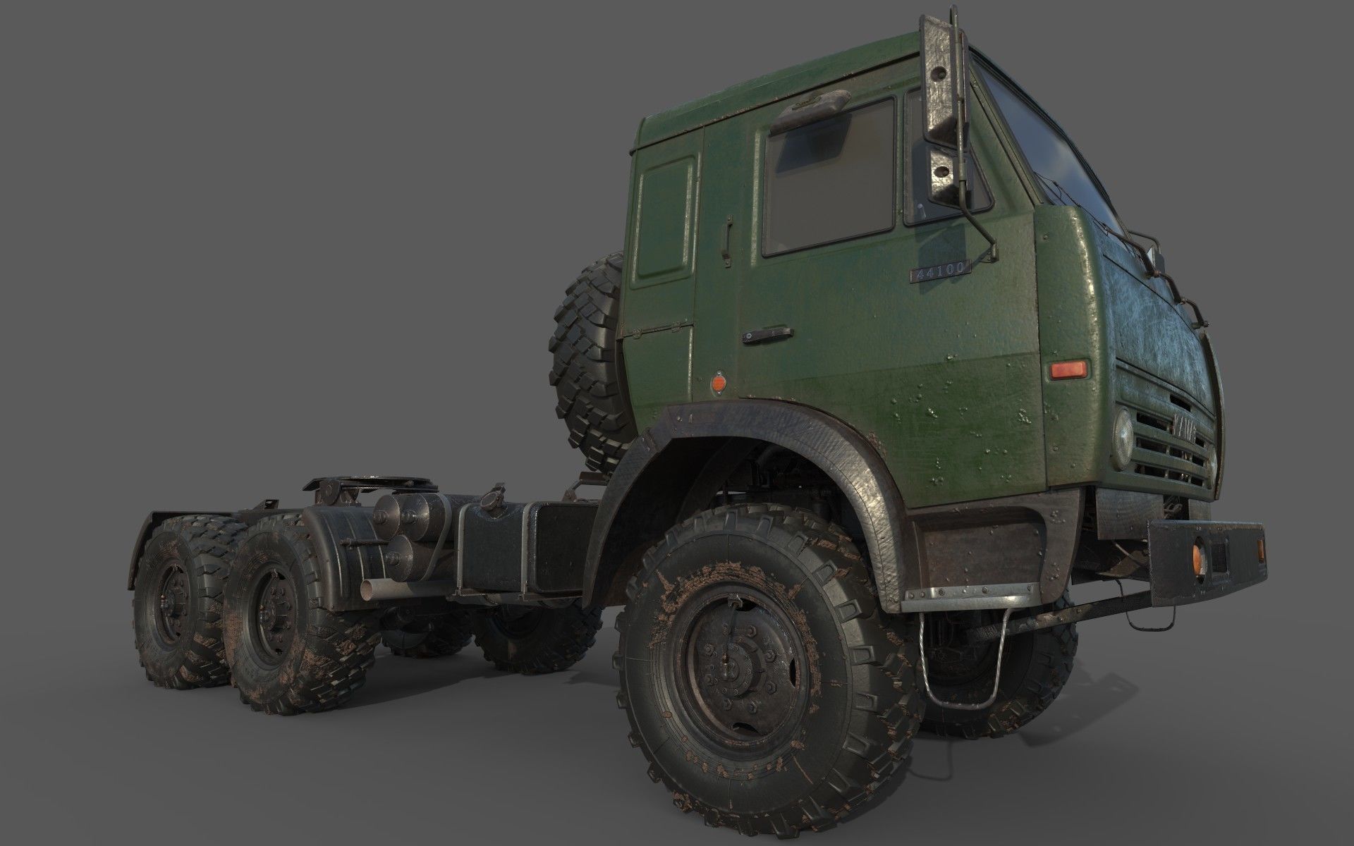 Kamaz 44100 3D model | CGTrader