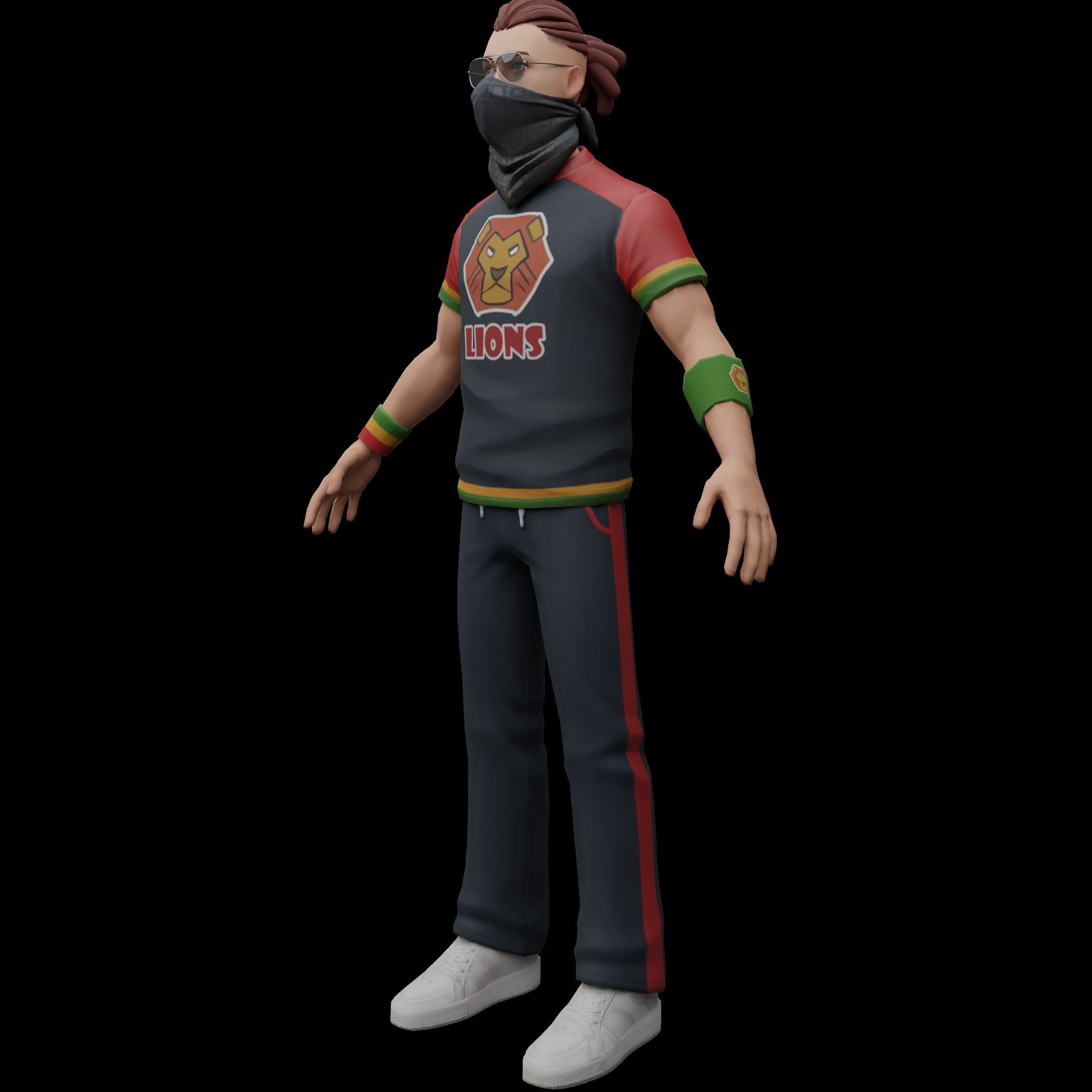 3D model stylized mask character VR / AR / low-poly | CGTrader