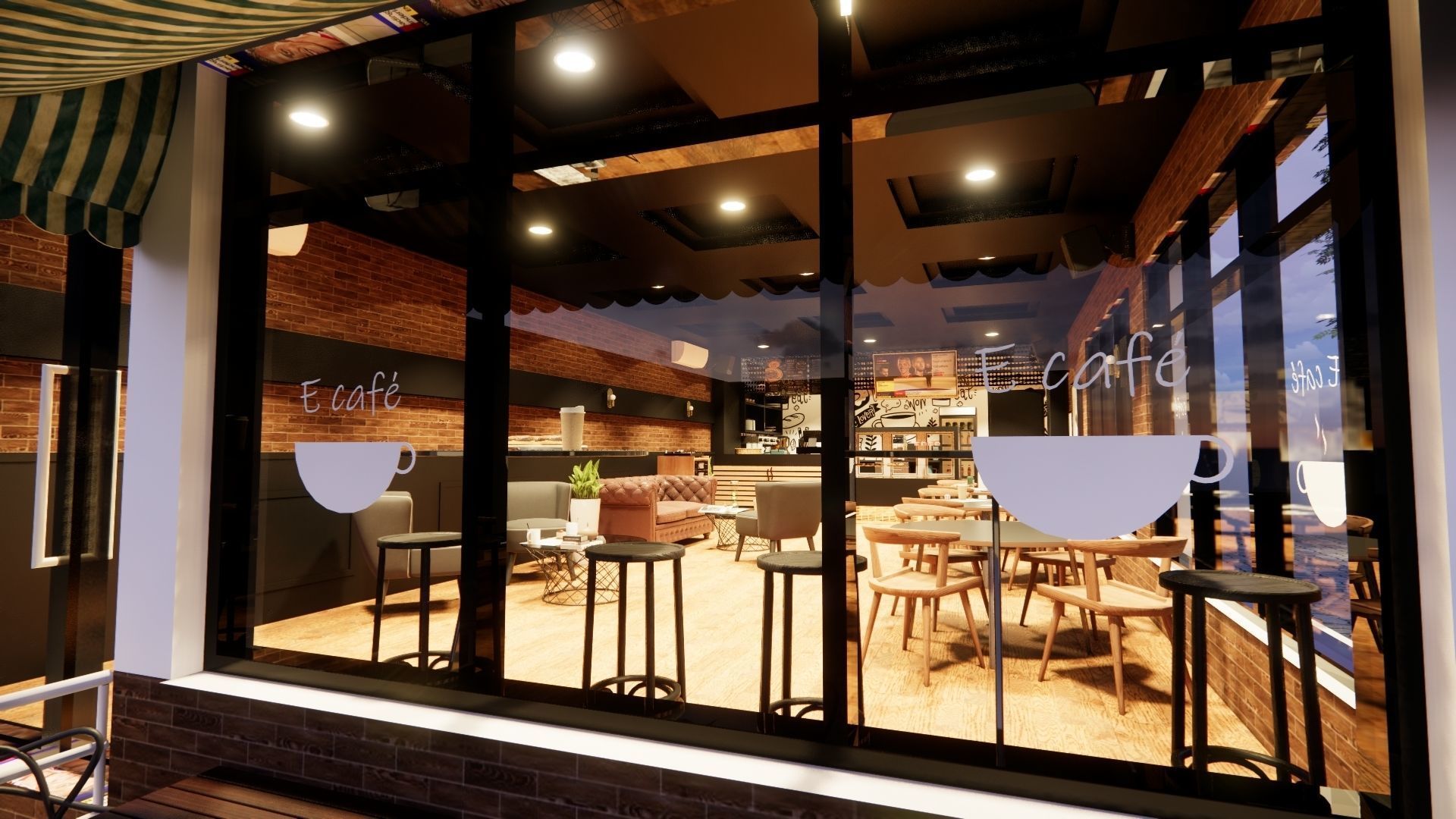 COFFEE SHOP 3D model | CGTrader