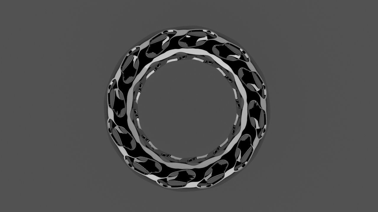 ornamental torus free 3D model | CGTrader