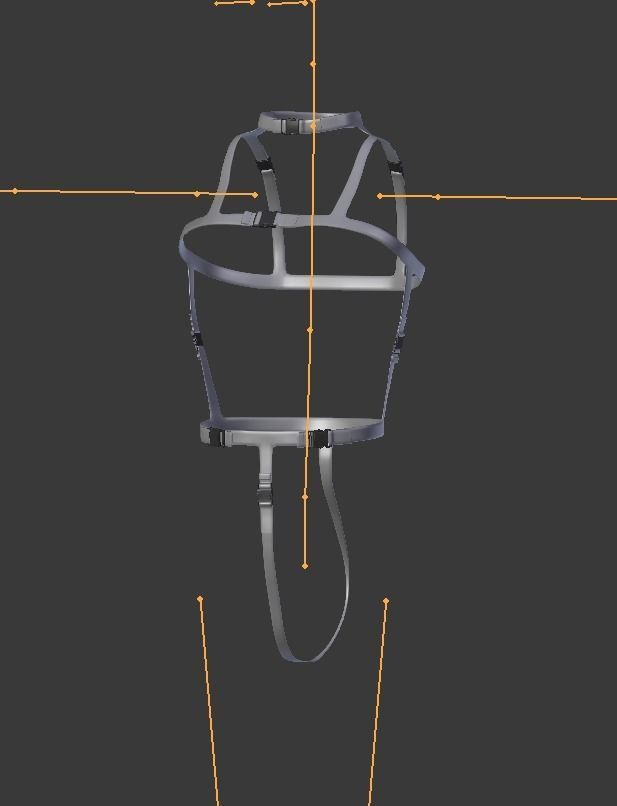 Harness - rigged 3D model rigged | CGTrader