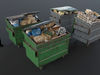 3D model Trash Kit - 3D AssetKit VR / AR / low-poly | CGTrader
