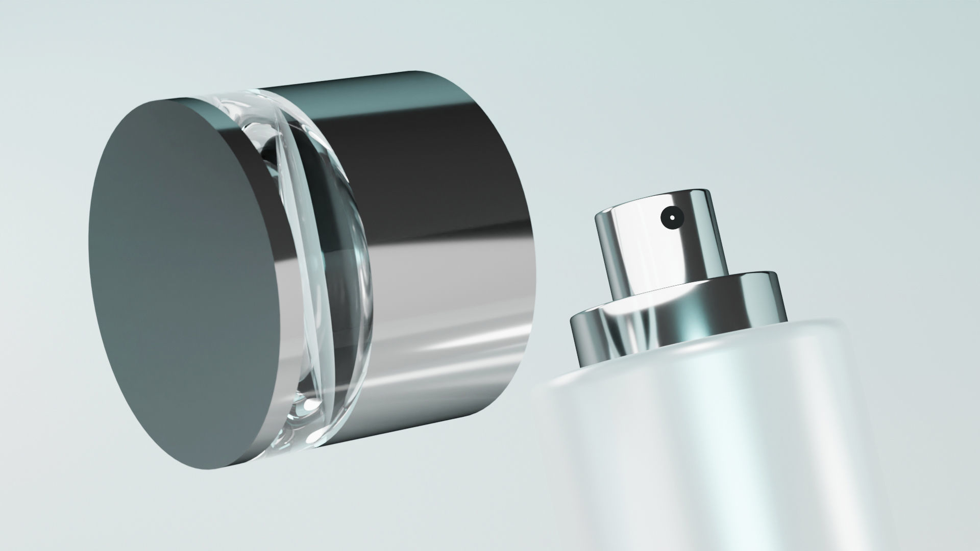 Perfume mockup 3D free VR / AR / low-poly 3D model | CGTrader