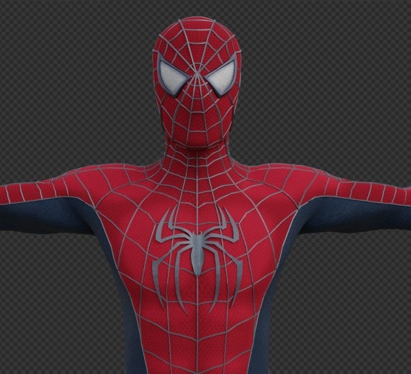 3D model Spider-Man 2004 Tobey Maguire 3D MODEL VR / AR / low-poly ...