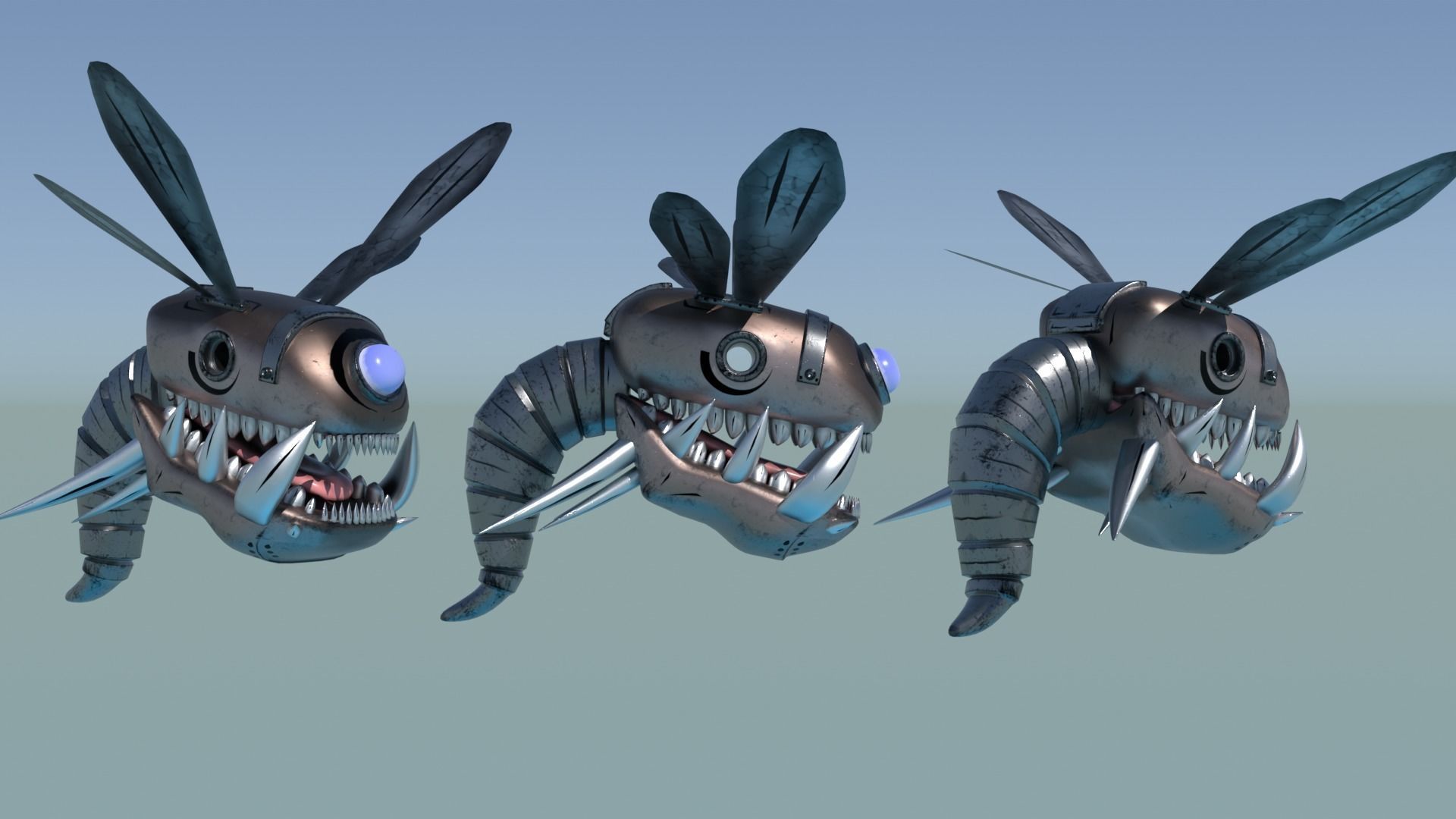 3D model Mecha Bug VR / AR / low-poly | CGTrader