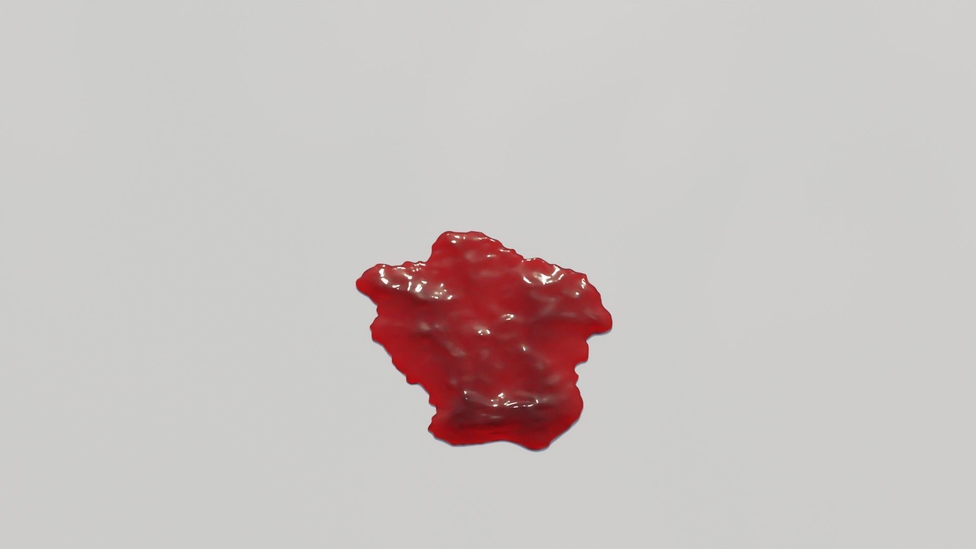 Animated Blood Stain free 3D model animated | CGTrader