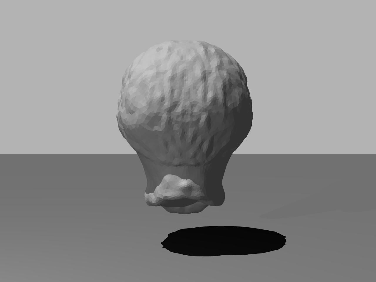 sample human head4 free 3D model | CGTrader