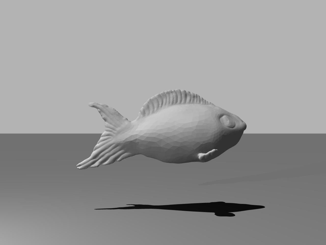 sample fish free 3D model | CGTrader