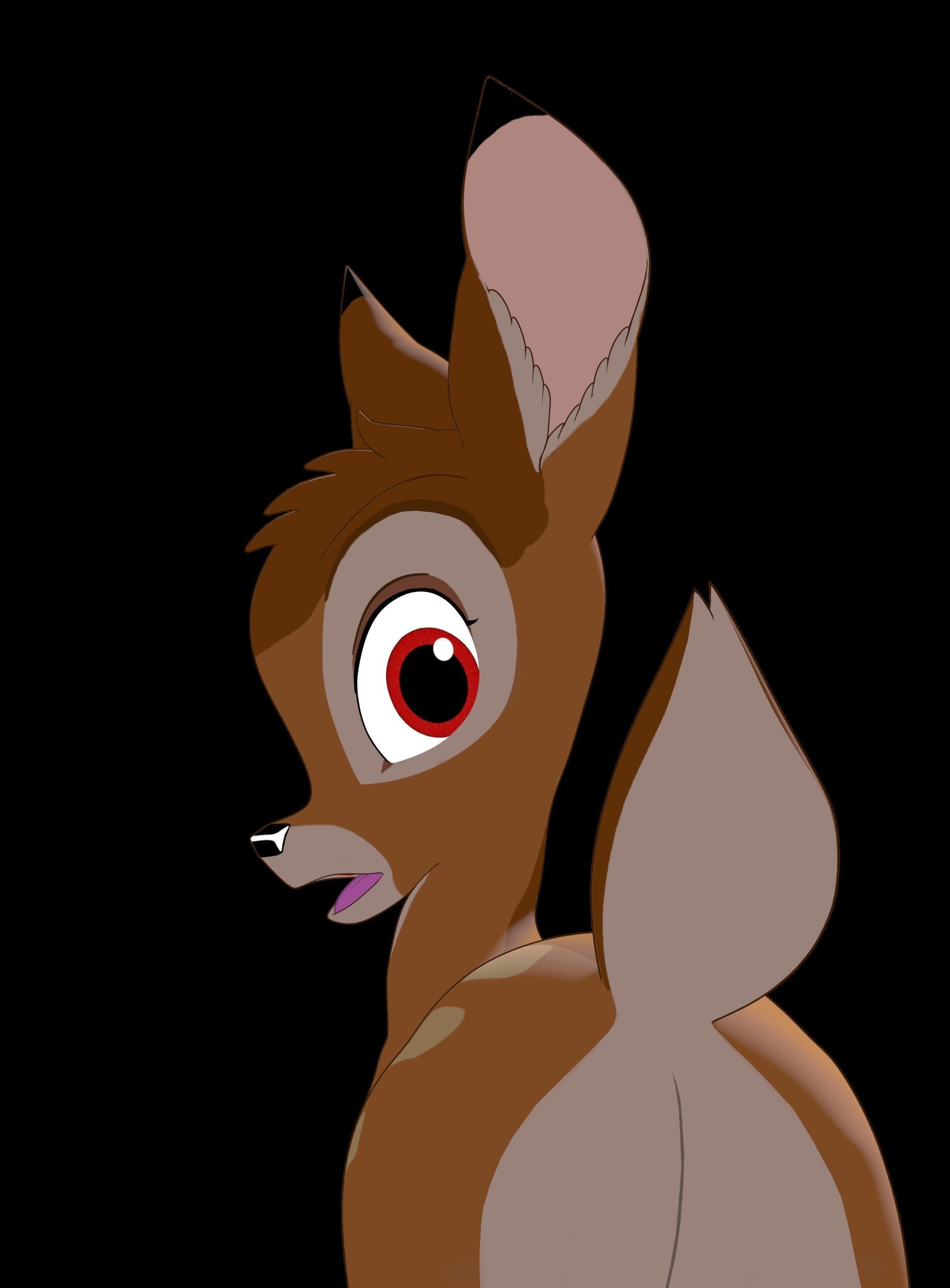 Fawn Bambi And Faline 3d Model Rigged Cgtrader