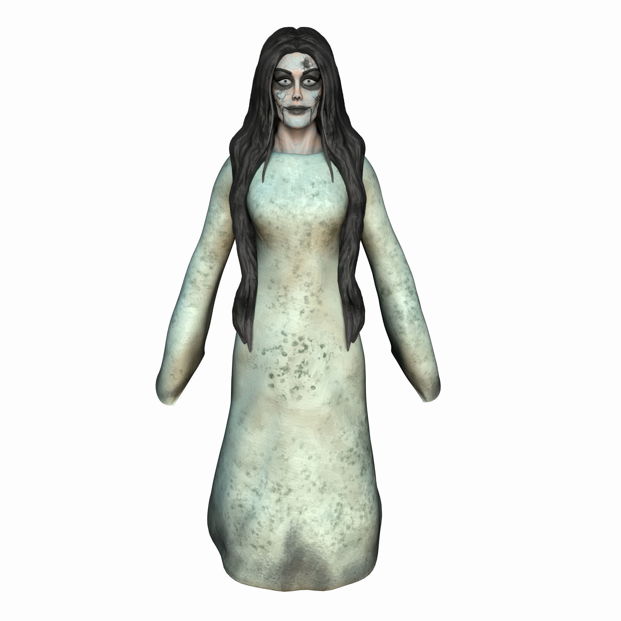 Kuntilanak Ghost Figure 3D model | CGTrader