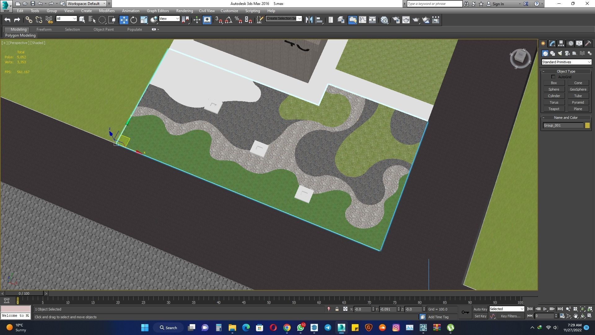 fantasy landscape flower garden 3d Model 3D model | CGTrader