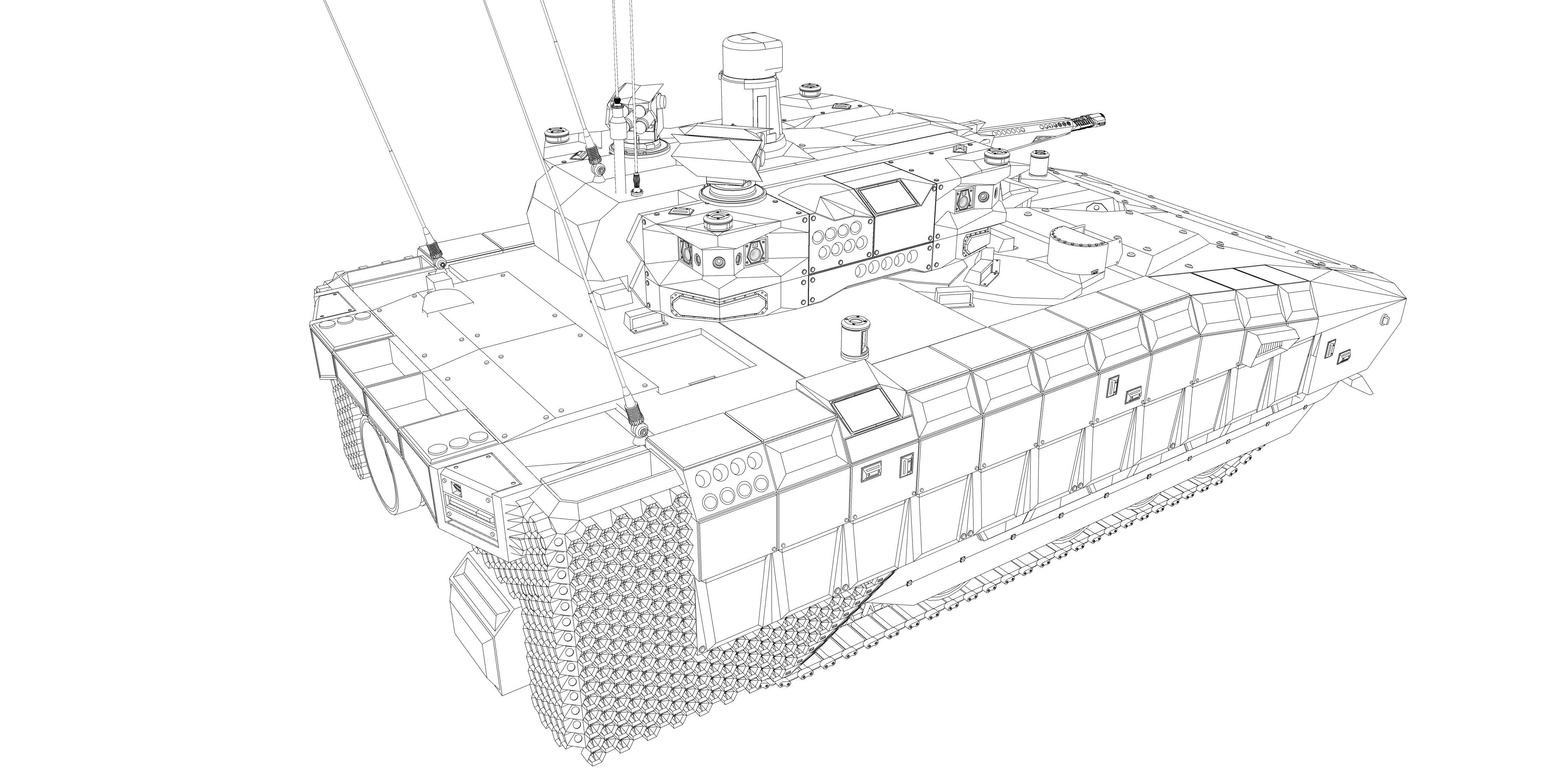 Infantry fighting vehicle Puma 2 Poisonous IFV 3D model | CGTrader