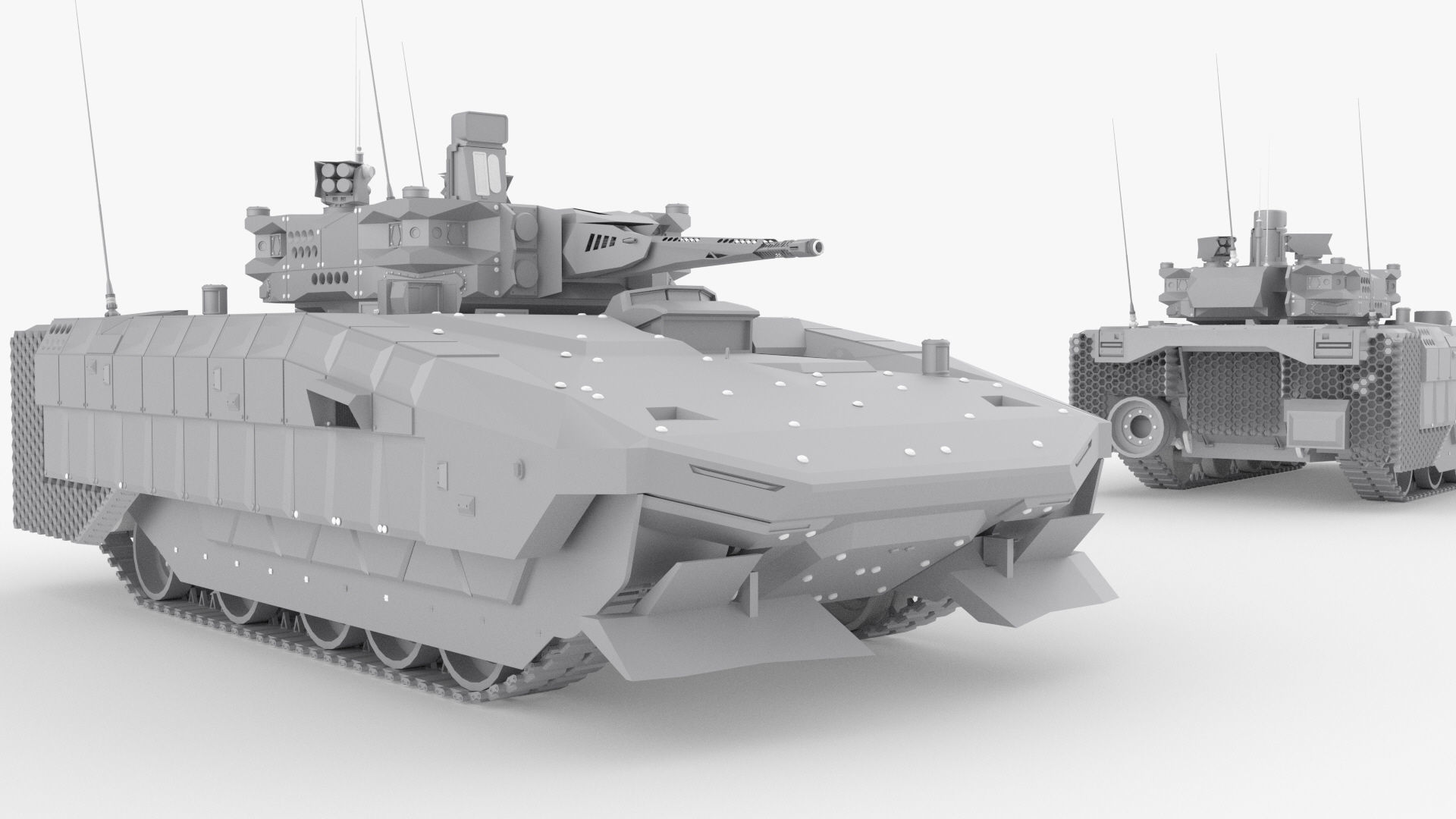 Infantry fighting vehicle Puma 2 Poisonous IFV 3D model | CGTrader