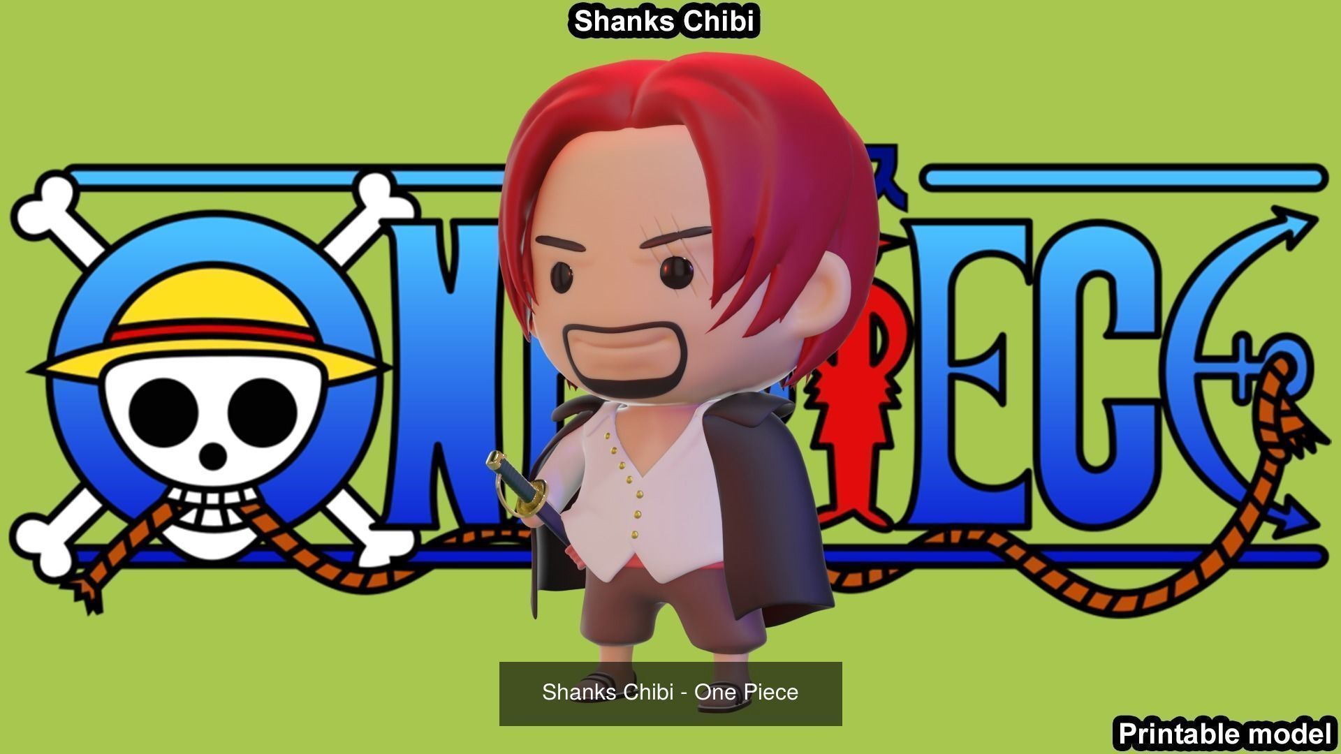 Chibis - One Piece 3D Model Collection 3D printable | CGTrader