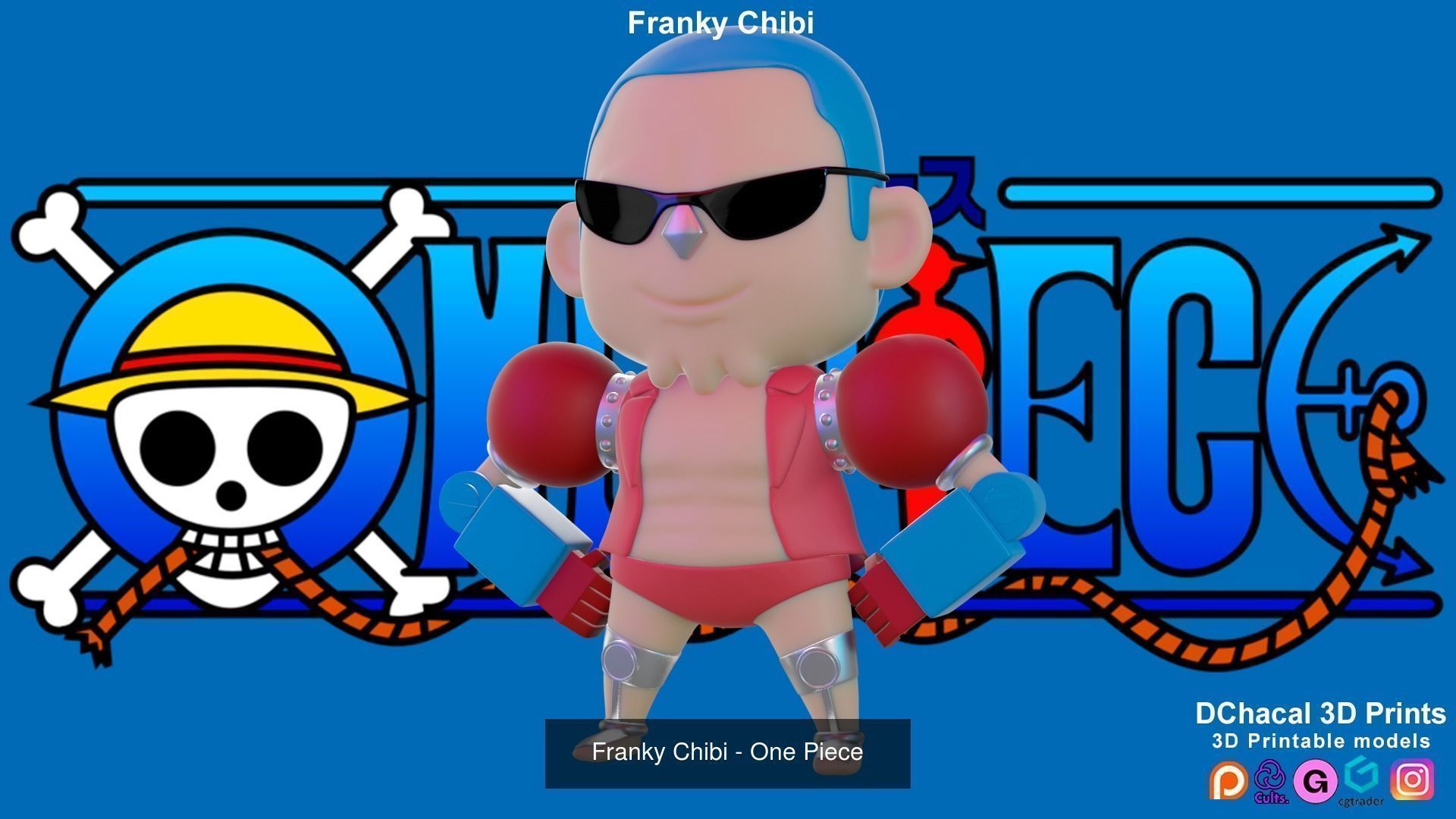 Chibis - One Piece 3D Model Collection 3D printable | CGTrader