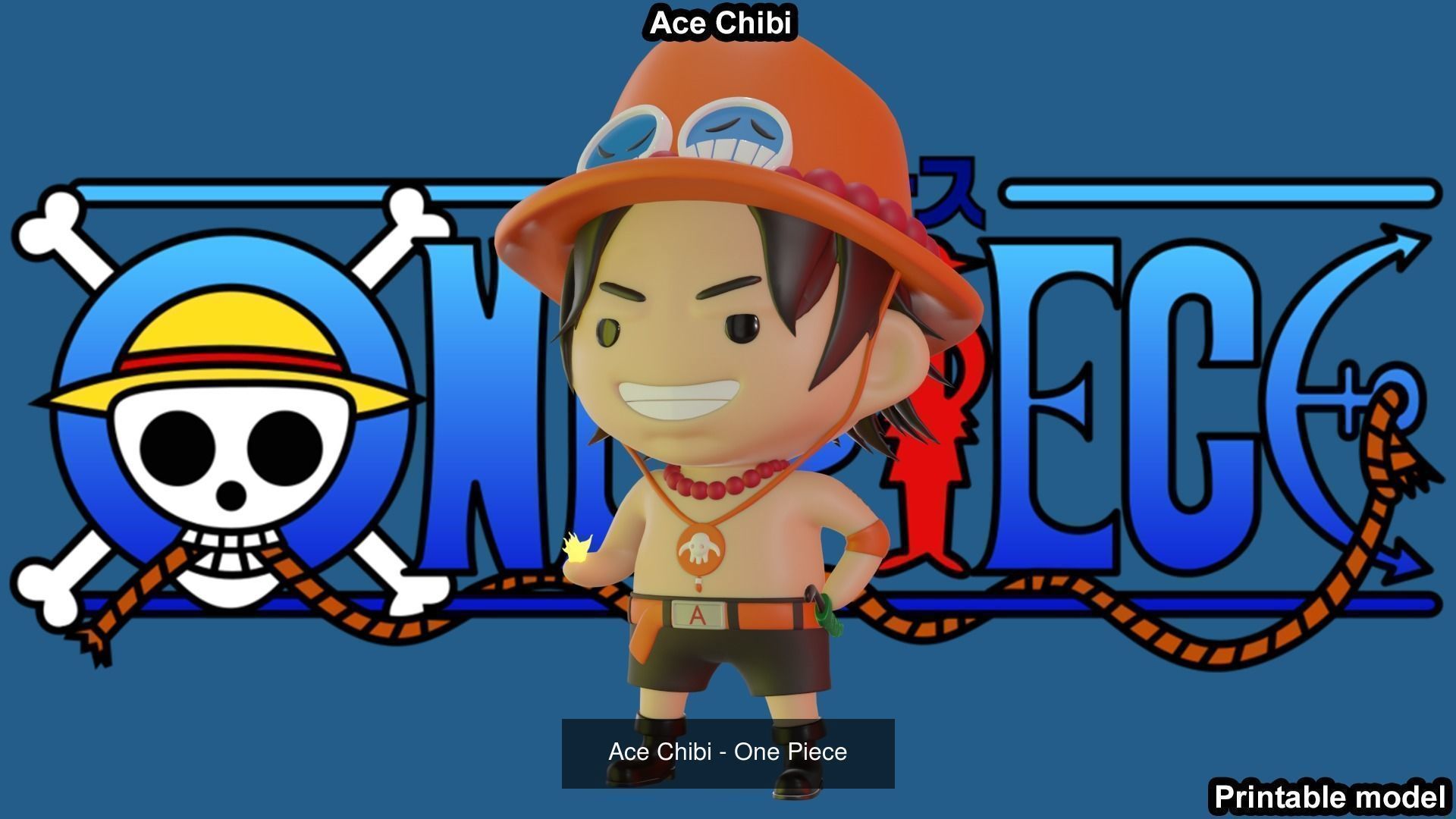 Chibis - One Piece 3D Model Collection 3D printable | CGTrader