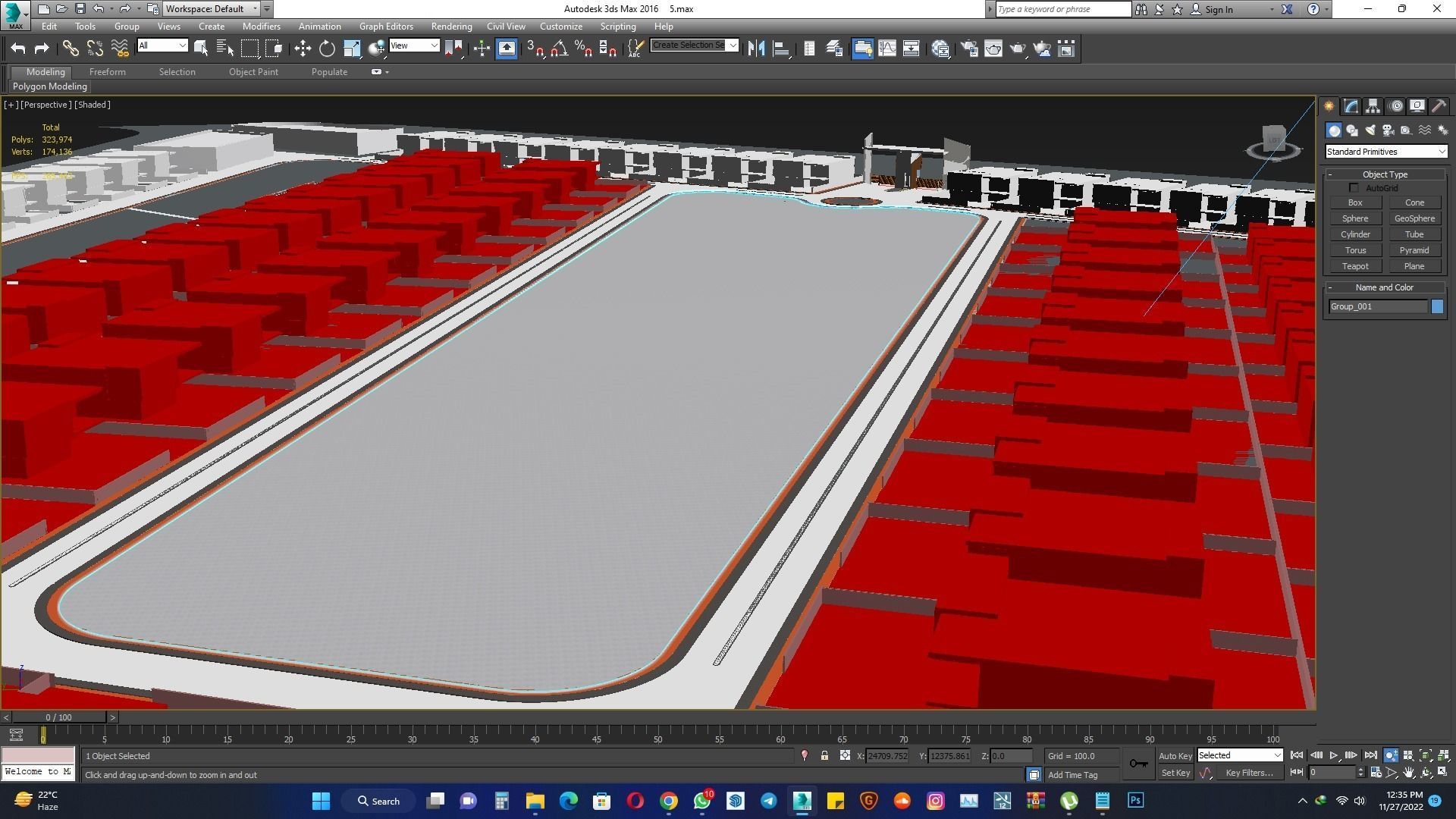 Affordable housing community project 3d model 3D model | CGTrader