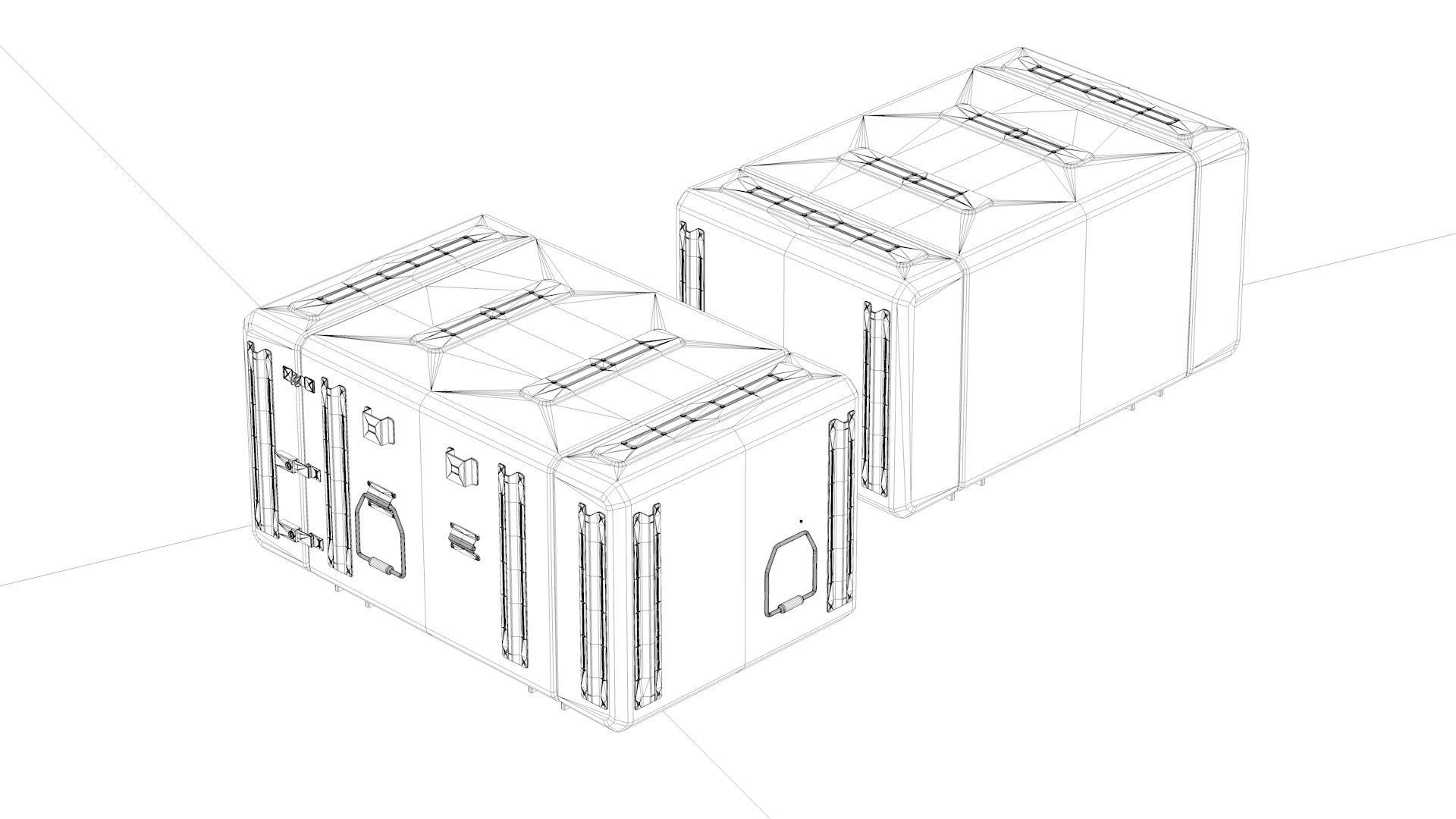 3D model C4D model of box air box weapon box VR / AR / low-poly | CGTrader