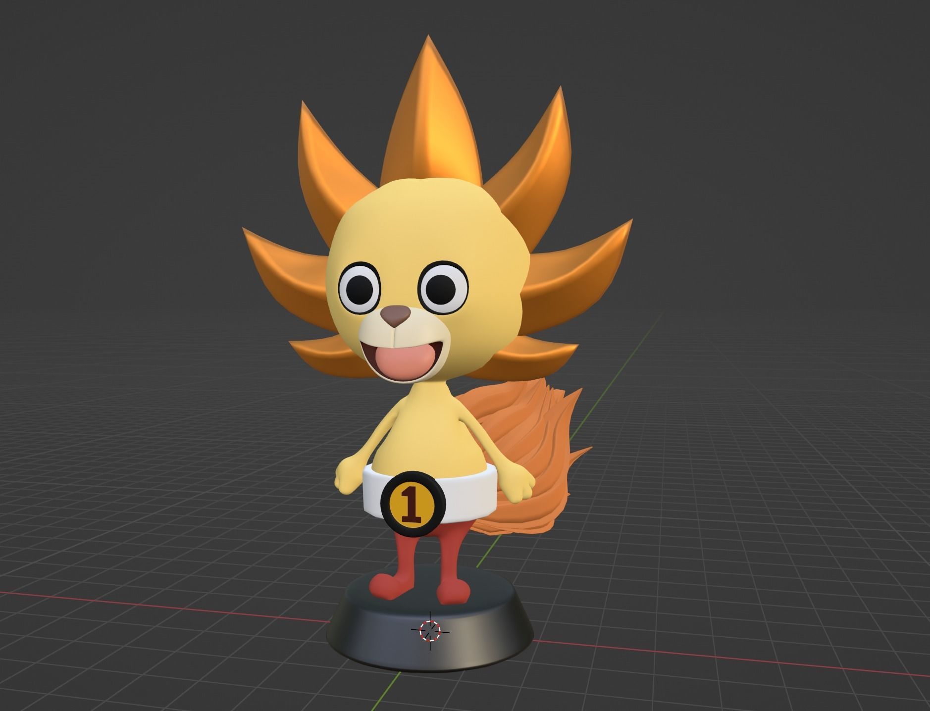 Sunny Kun - One Piece 3D model rigged | CGTrader