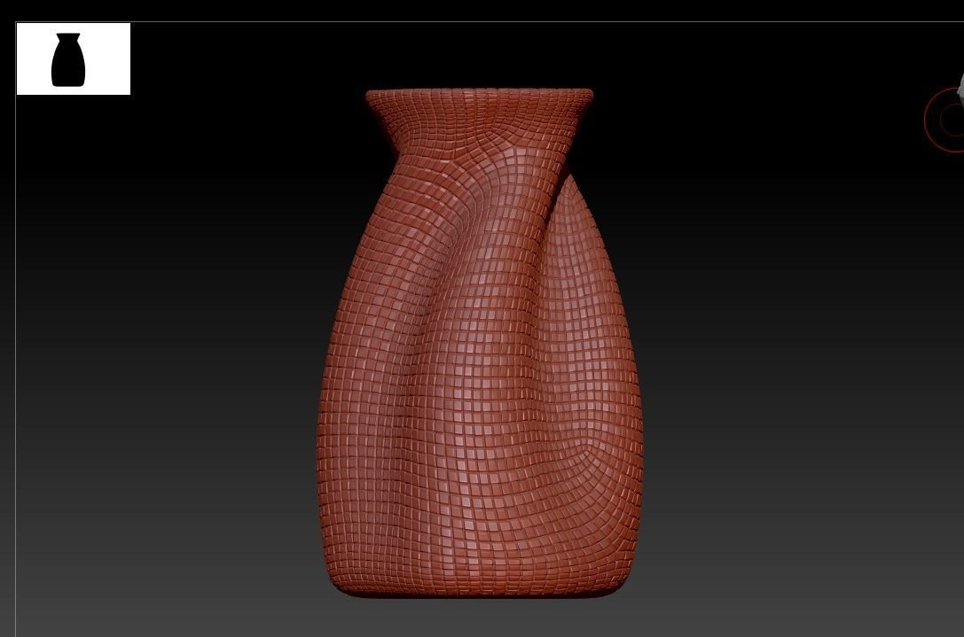 3D Print Vase Art Vase Design 3D Drawing Download STL Vase 3D model 3D ...