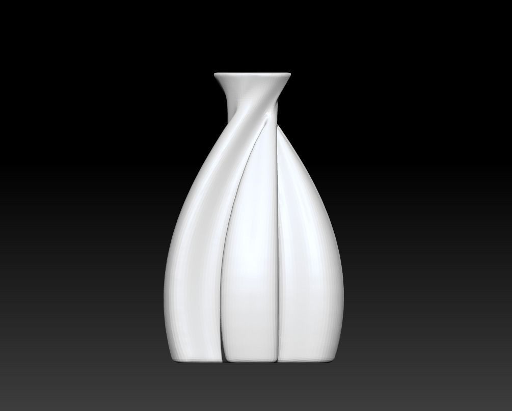 3D Print Vase Art Vase Design 3D Drawing Download STL Vase 3D model 3D ...