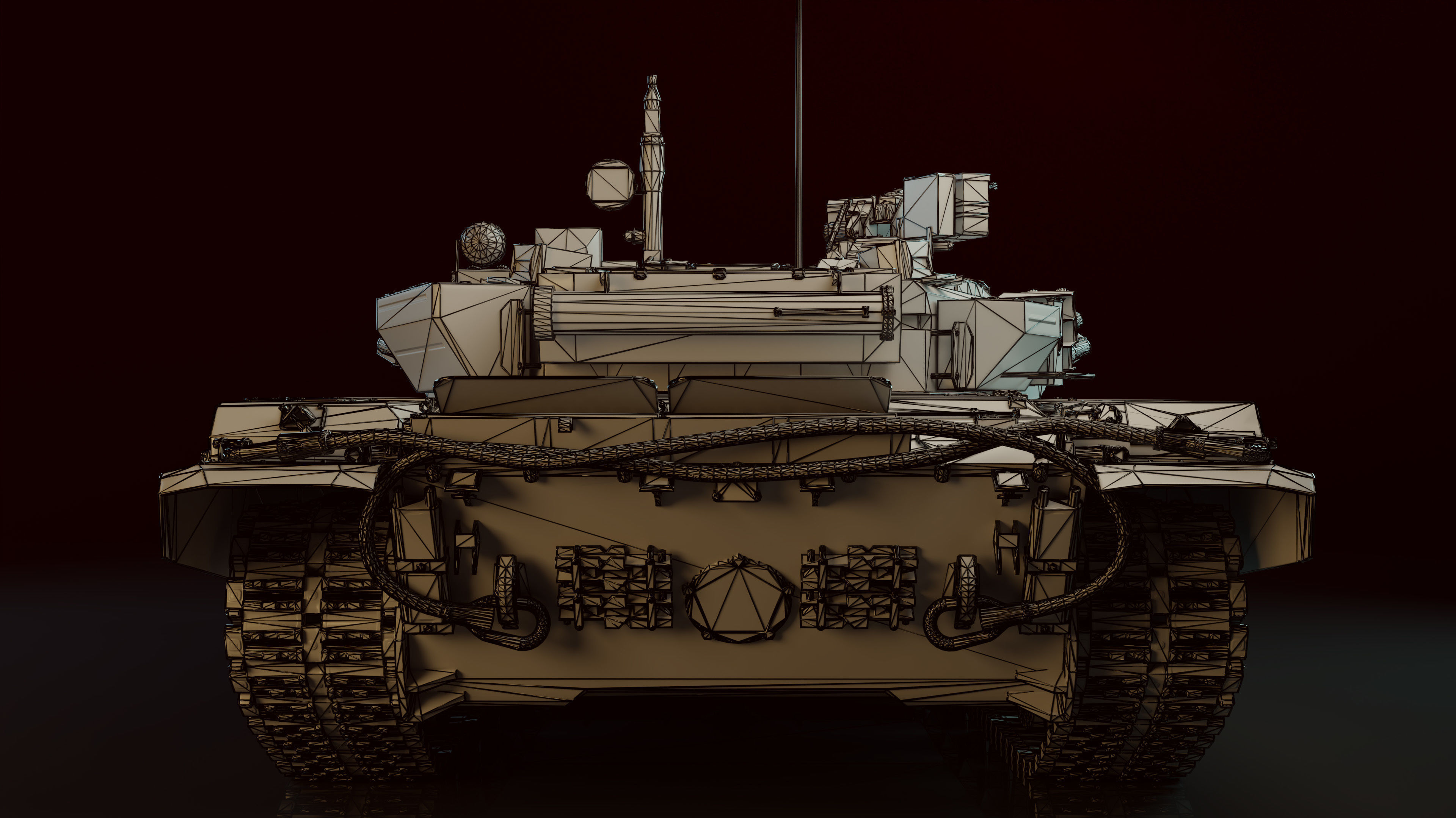 3D model T90A Russian Main Battle Tank 3d model VR / AR / low-poly | CGTrader