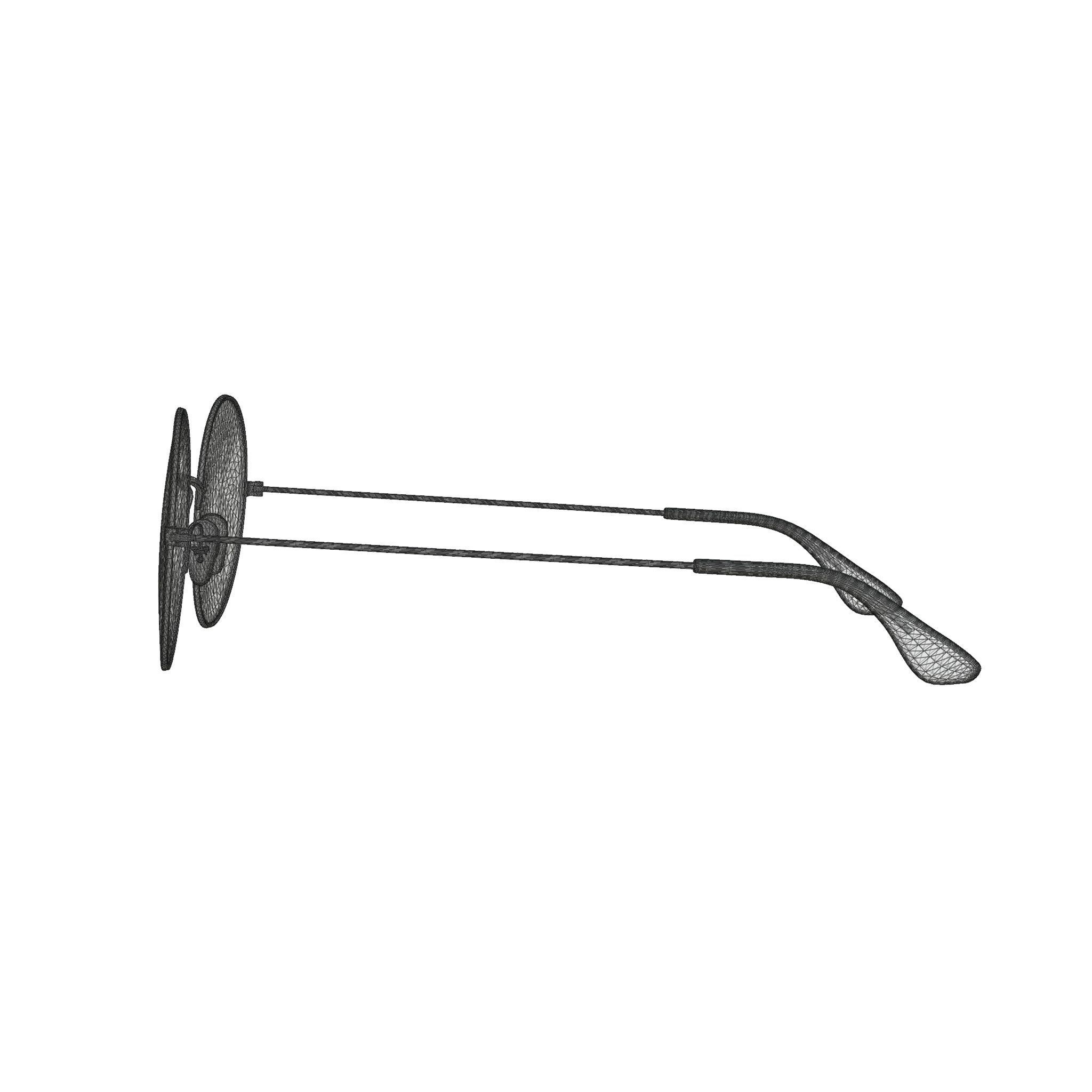 3D model Ray-Ban Ja-Jo - RB3592 914687 Sunglasses VR / AR / low-poly ...
