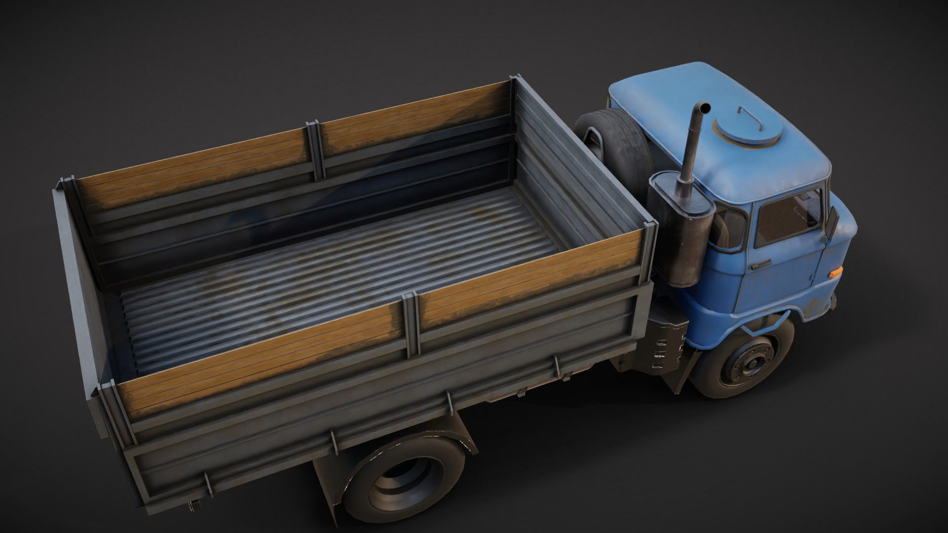 3D model IFA w50 Truck VR / AR / low-poly | CGTrader