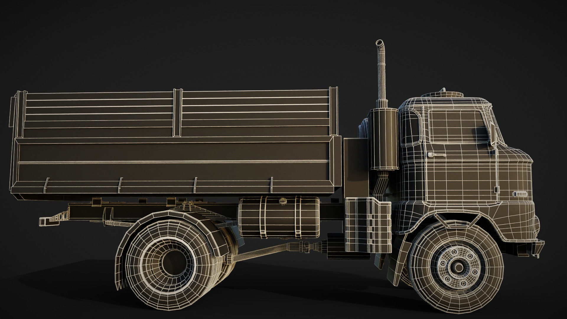 3D model IFA w50 Truck VR / AR / low-poly | CGTrader
