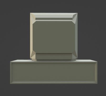 Old Retro PC Computer Low-poly Game-ready UV free VR / AR / low-poly 3D ...