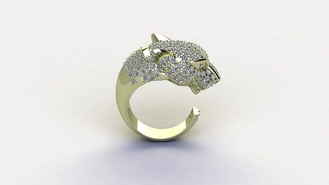 Tiger Ring Puma 3D model | CGTrader