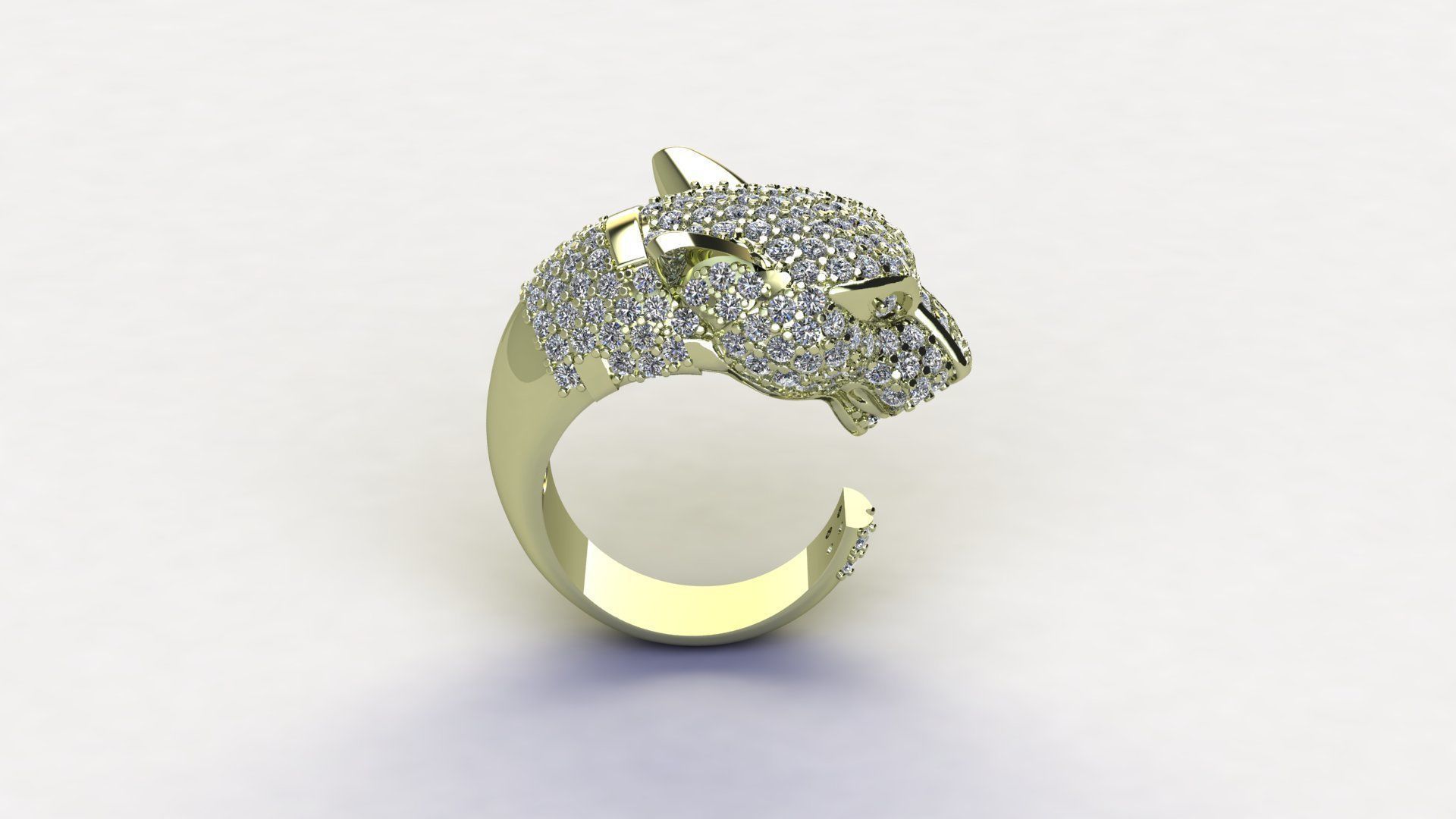 Tiger Ring Puma 3D model | CGTrader