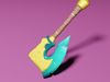 Sinister Death Axe game ready PBR free VR / AR / low-poly 3D model ...