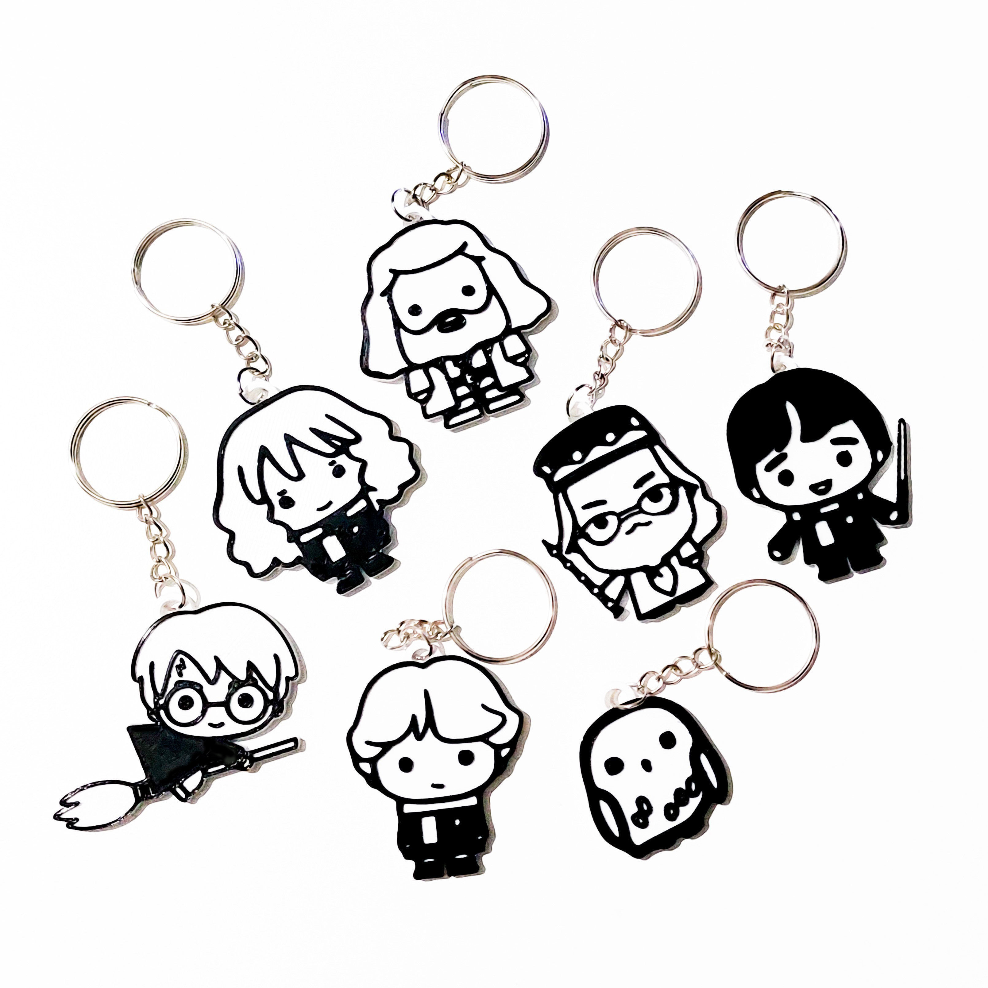 HARRY POTTER LLAVEROS KEYCHAIN 3D model 3D printable | CGTrader