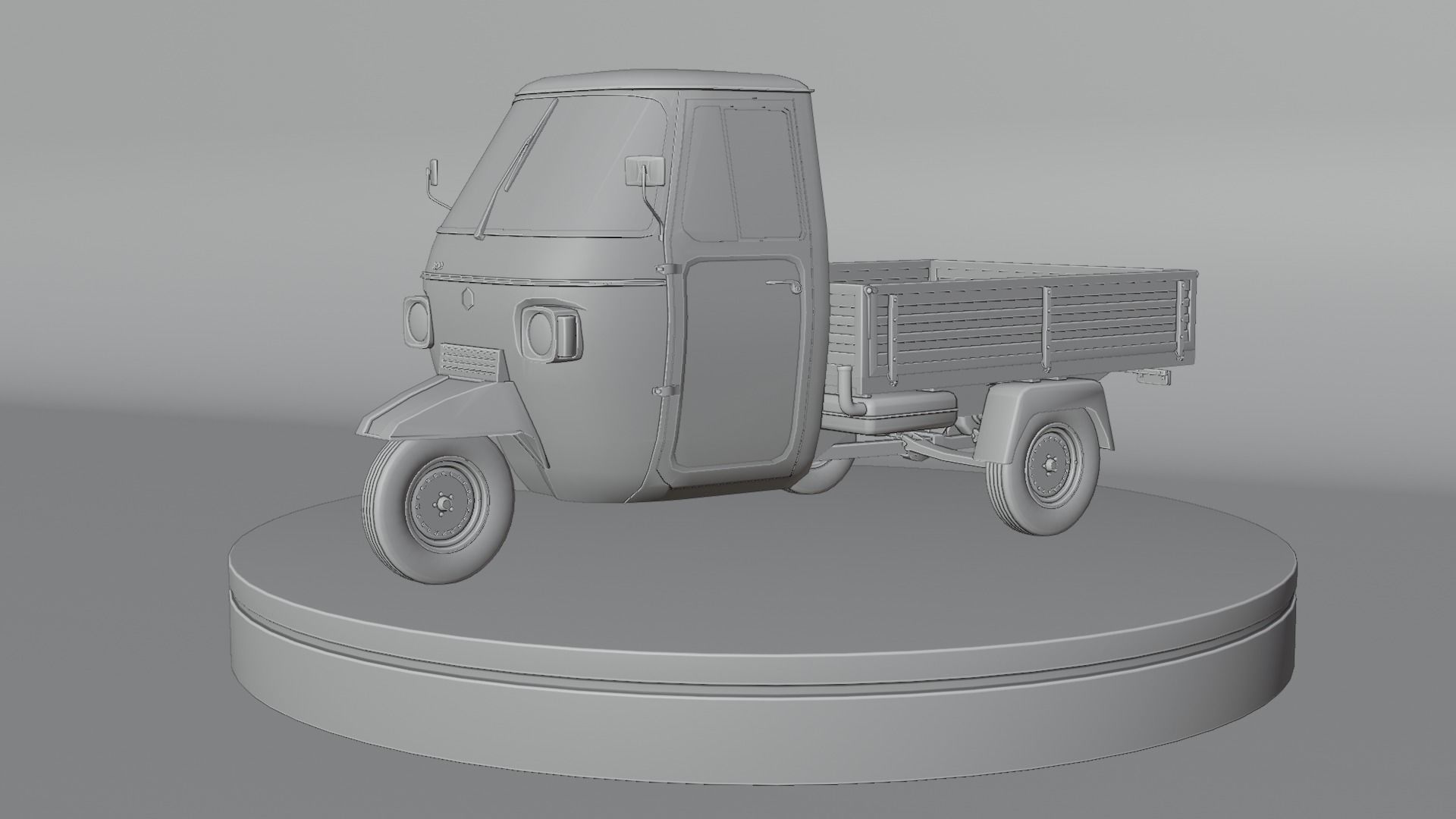 3D model Piaggio Ape P601 VR / AR / low-poly | CGTrader