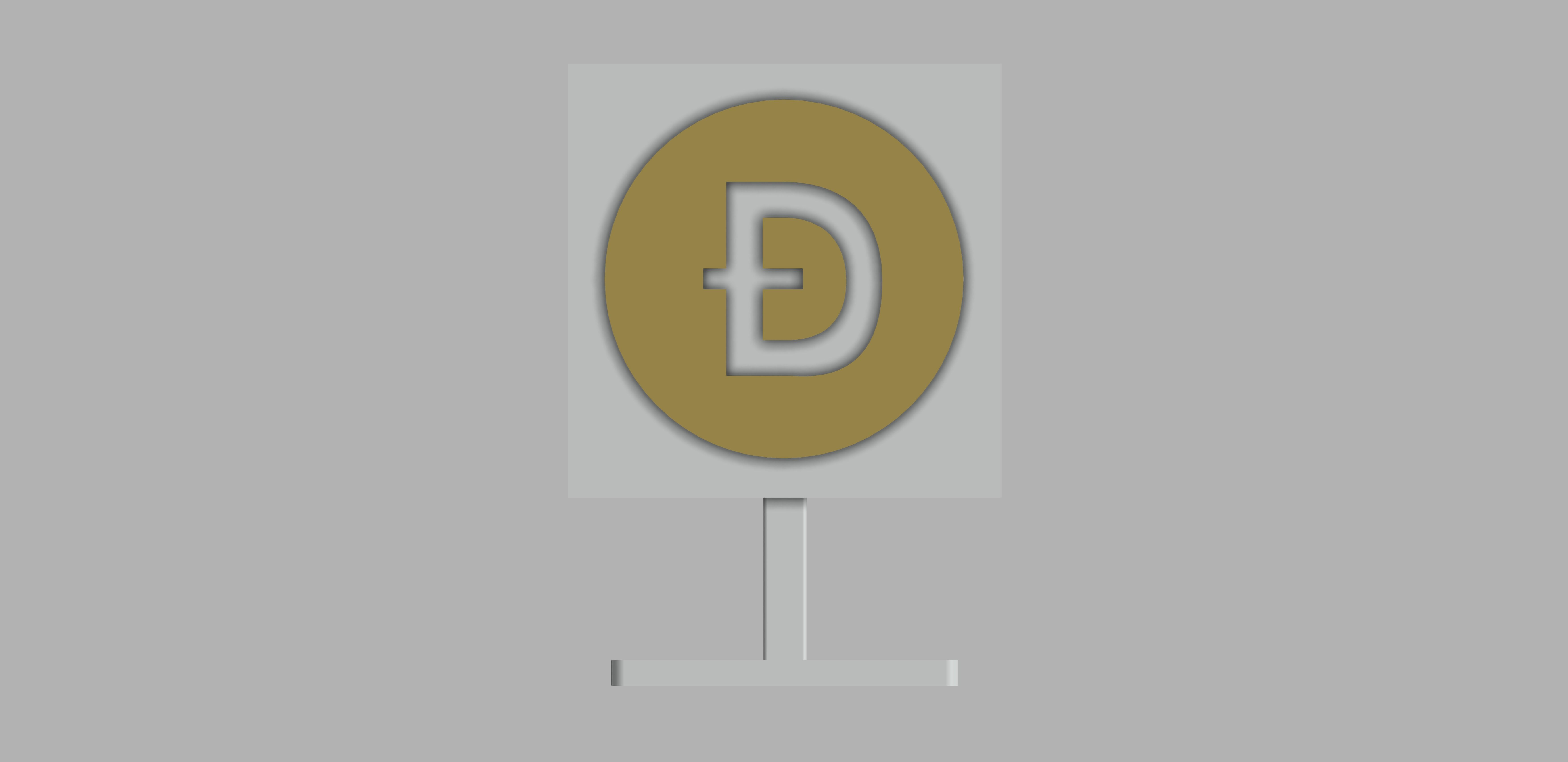 Doge Coin Stand 3D model 3D printable | CGTrader