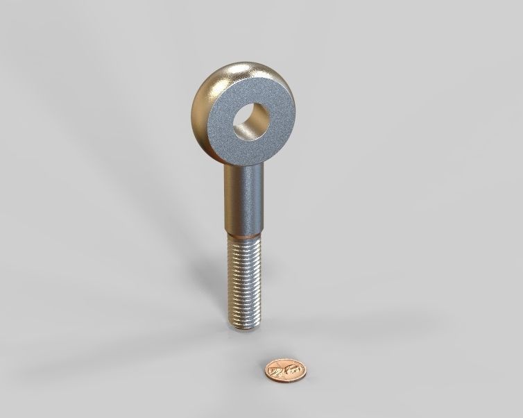 M16 Eye Bolt 3D model 3D printable | CGTrader