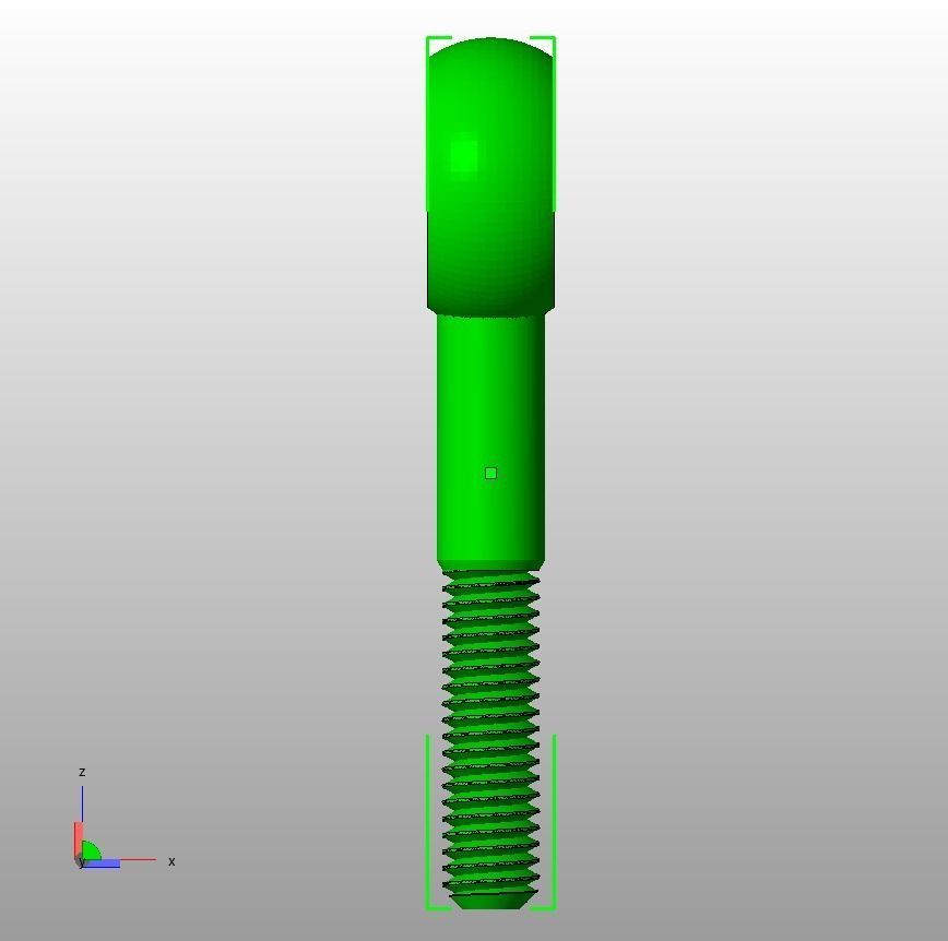 M10 Eye Bolt 3D model 3D printable | CGTrader