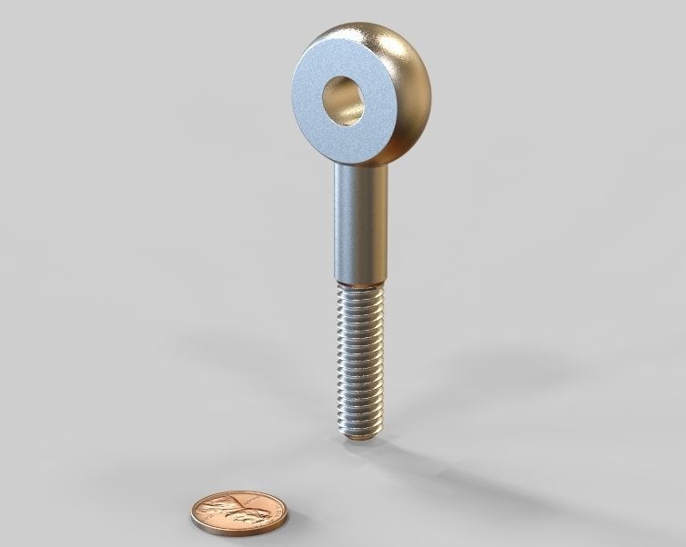M10 Eye Bolt 3D model 3D printable | CGTrader