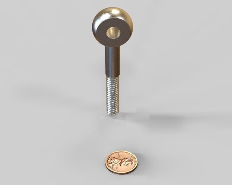 M8 Eye Bolt 3D model 3D printable | CGTrader