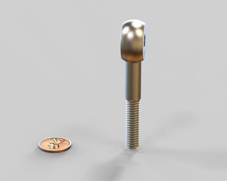 M8 Eye Bolt 3D model 3D printable | CGTrader