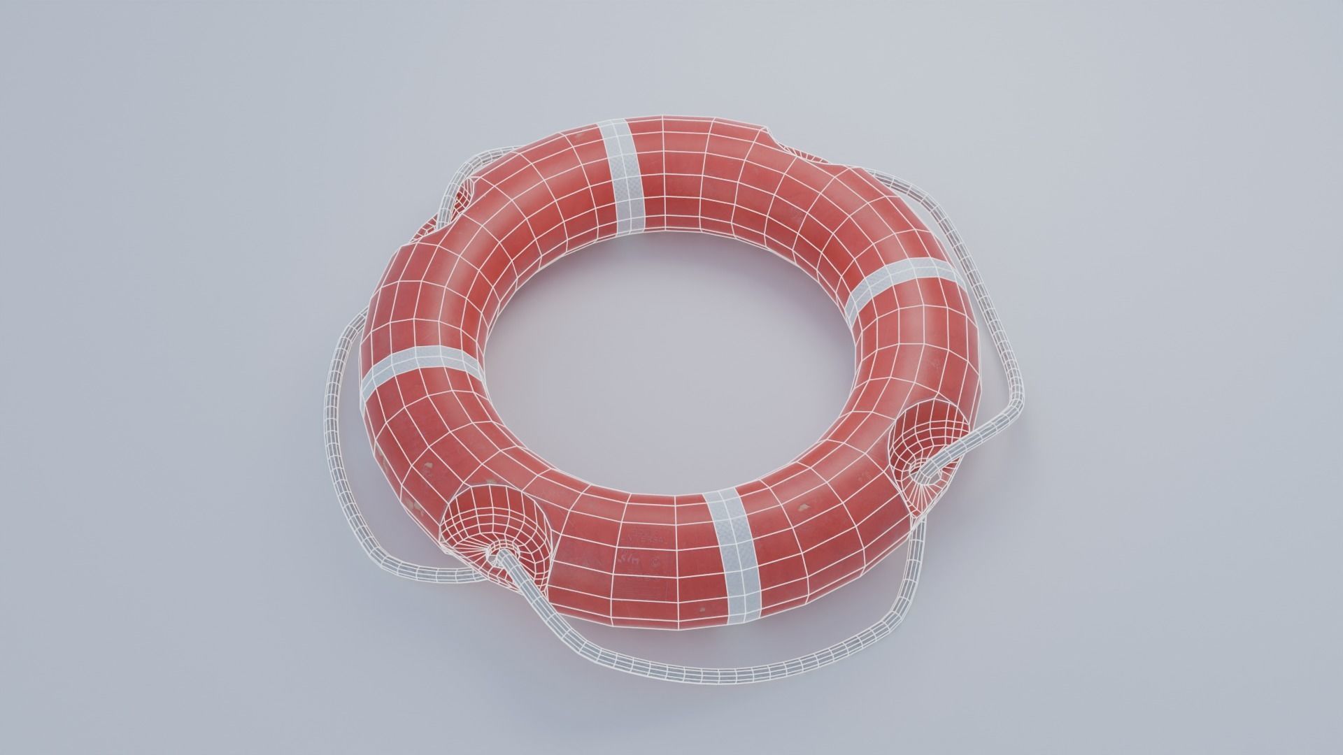 3D model Life Preserver Tube VR / AR / low-poly | CGTrader