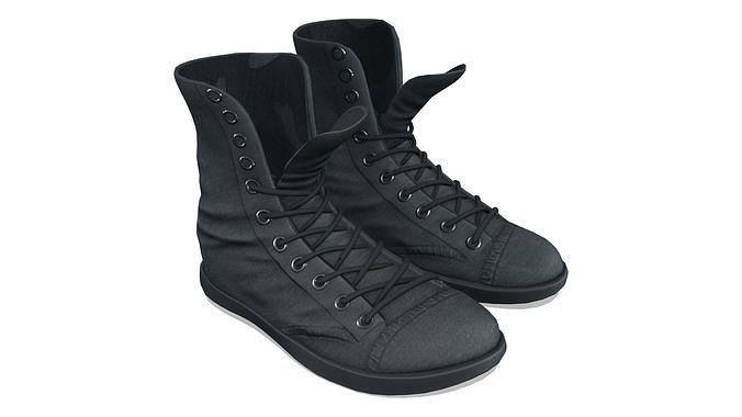 3D model Urban Boots VR / AR / low-poly | CGTrader