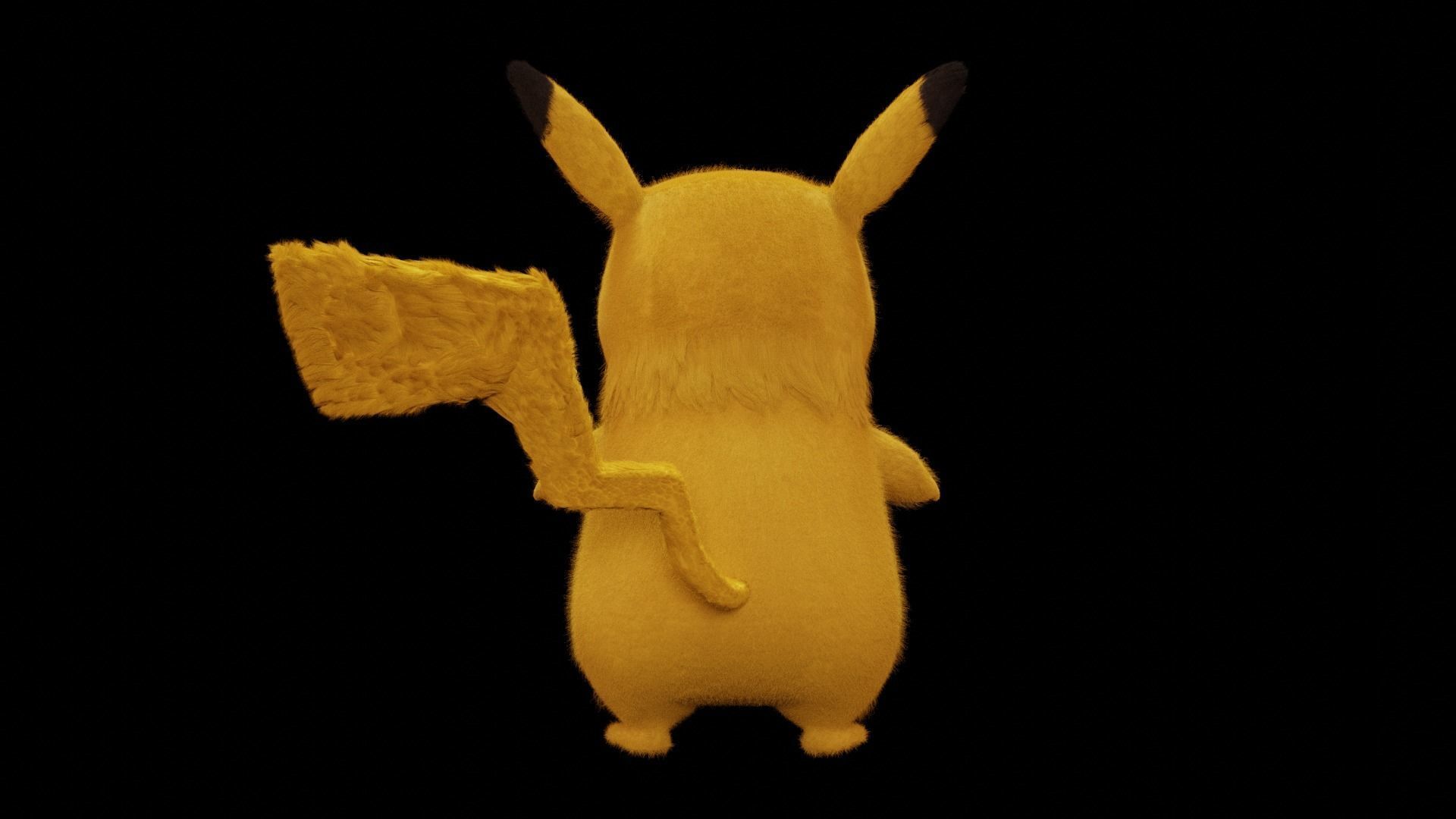 3D model Pikachu Dance VR / AR / low-poly | CGTrader