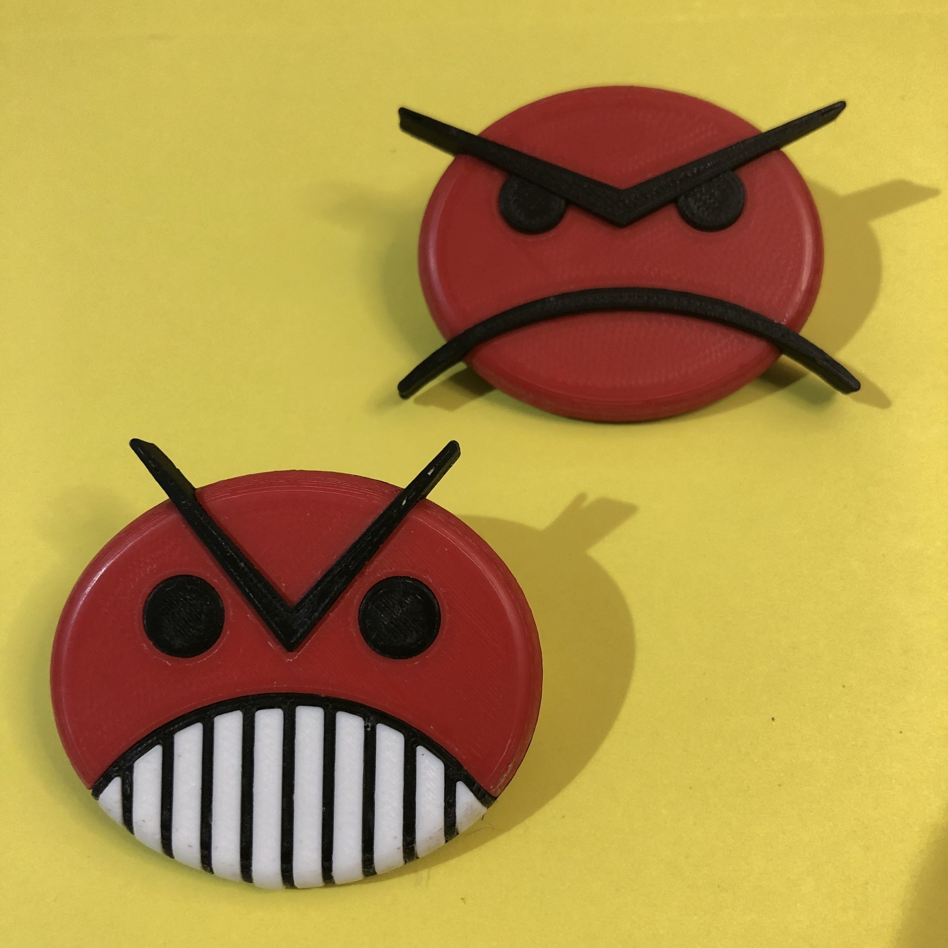 Warhammer 40K Angry Marines Chapter Emblem Badges 3D model 3D printable ...