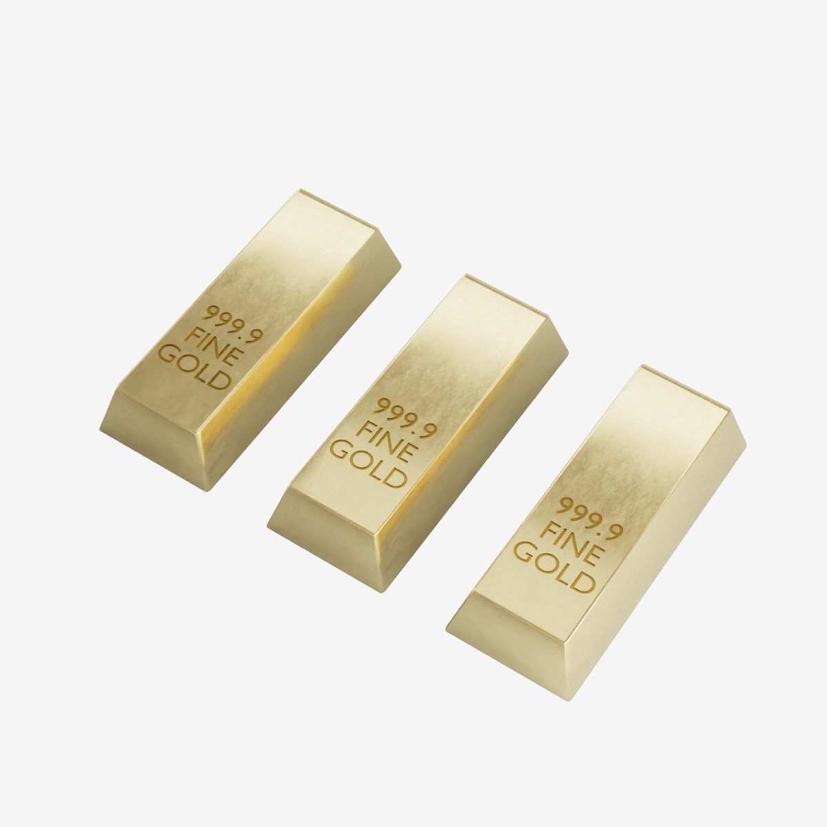 3D model Gold Ingots VR / AR / low-poly | CGTrader