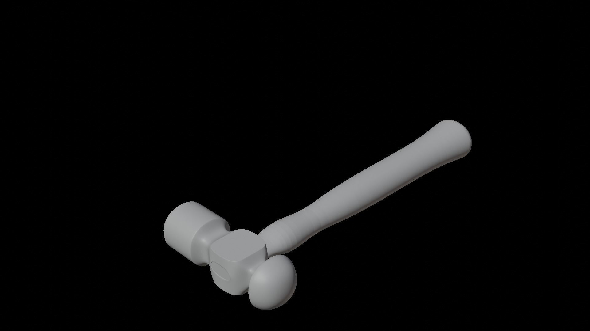 Realistic Wooden Hammer 3D model | CGTrader